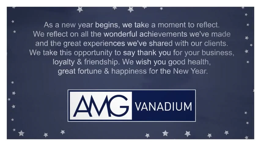 AMG Vanadium Holiday Wishes 2024