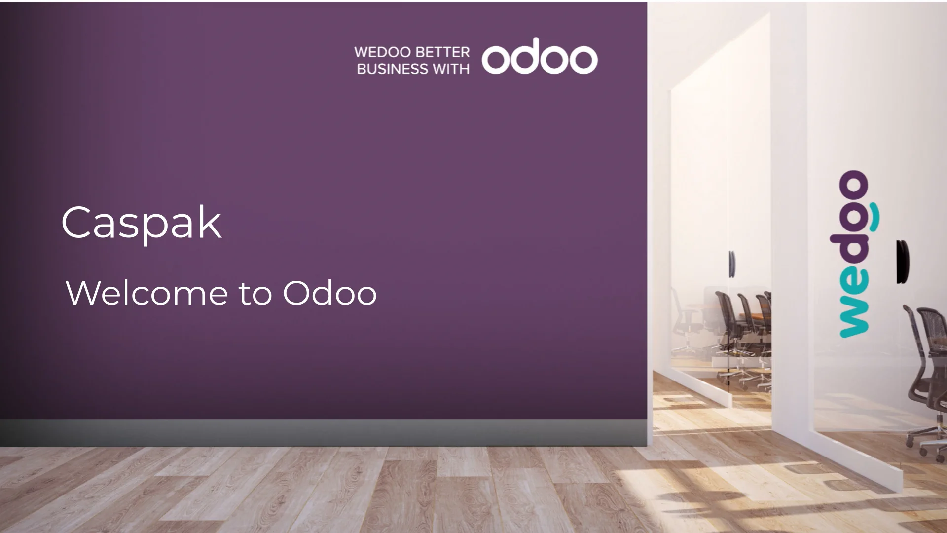 Caspak \ Welcome to Odoo