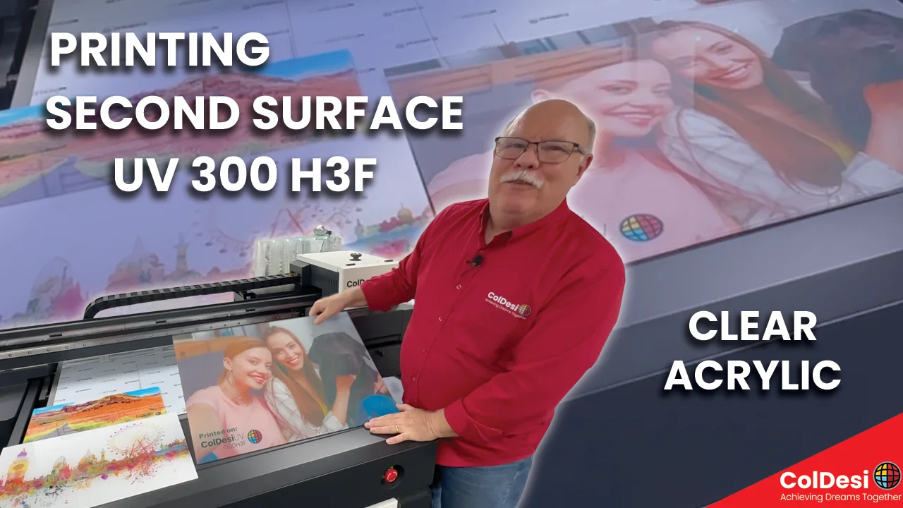 Printing UV Second Surface | UV 300H3F