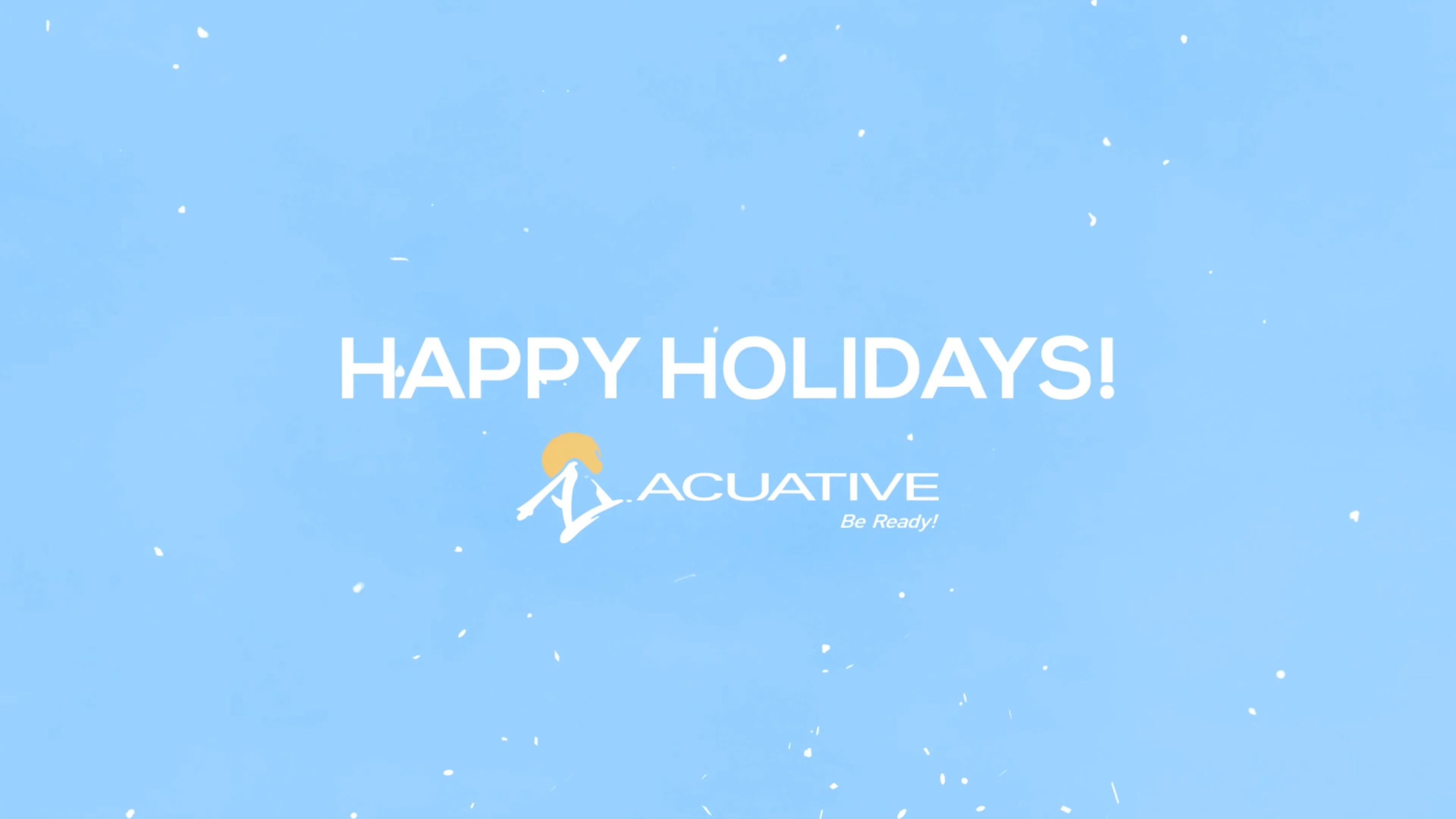 Happy Holidays from Acuative!