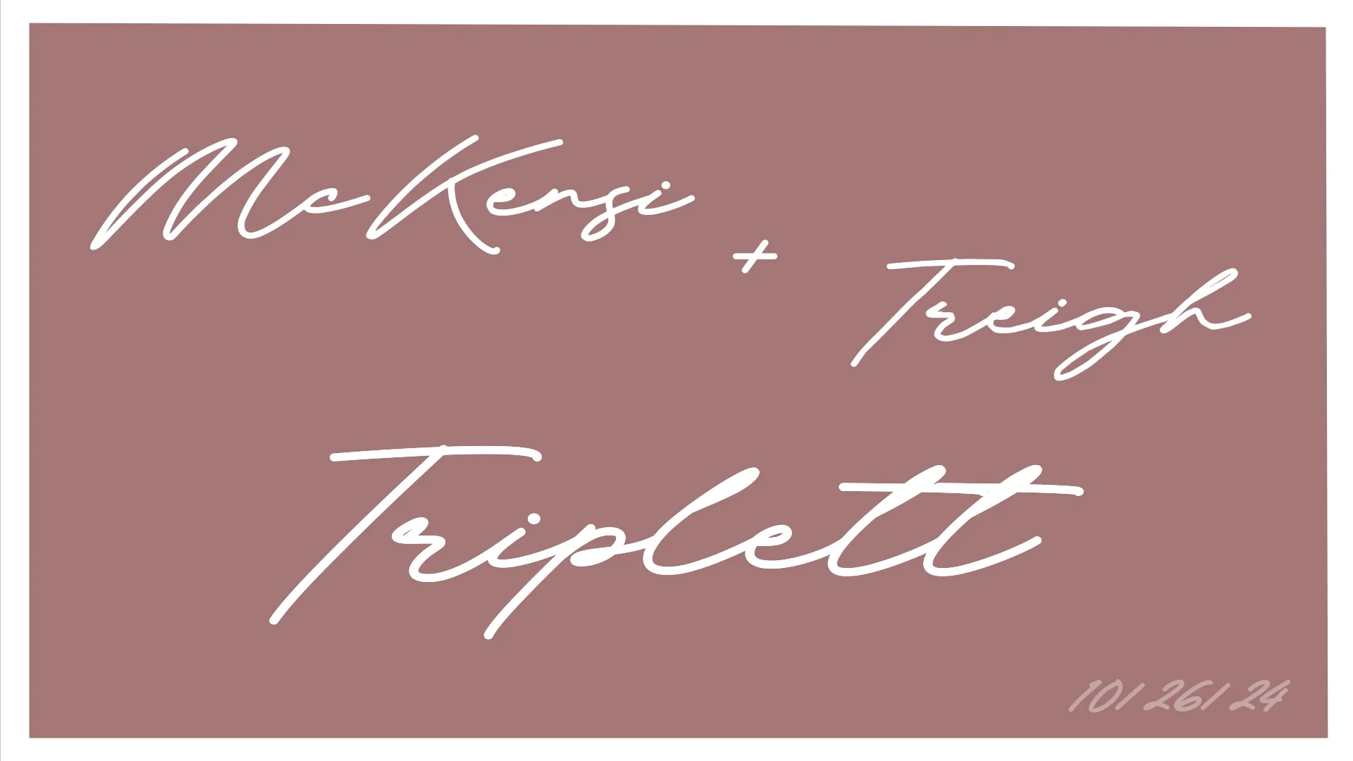 McKensie + Treigh Wedding Highlight