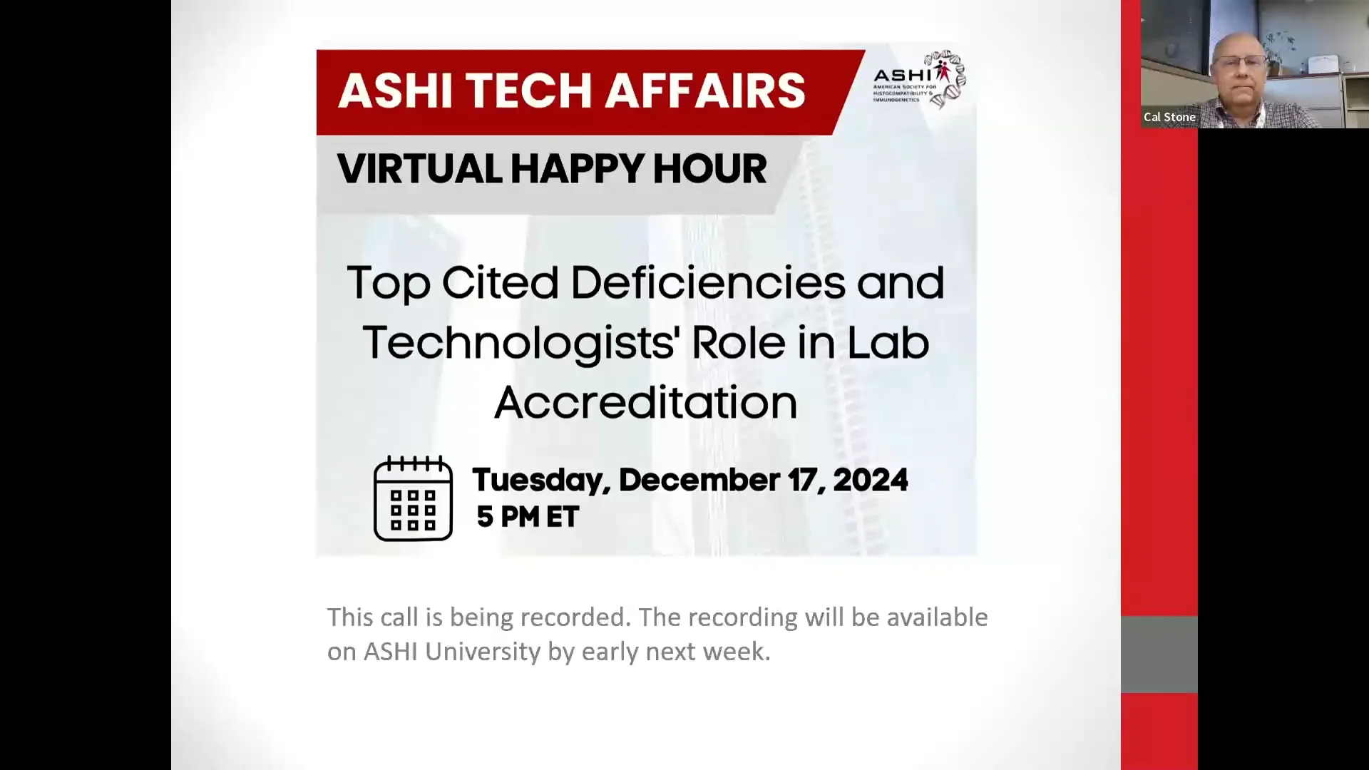 ASHI Technologists' Affairs Happy Hour - Top Cited Deficiencies and ...