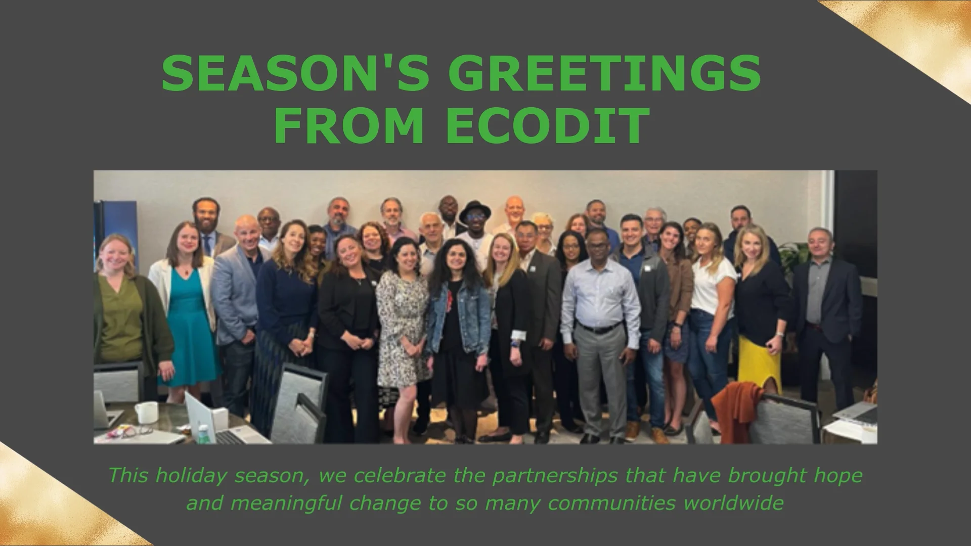 ECODIT Holiday Slideshow 2024