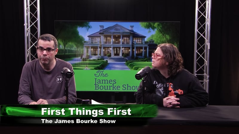 The James Bourke Show: First Things First | Falls Area Community TV