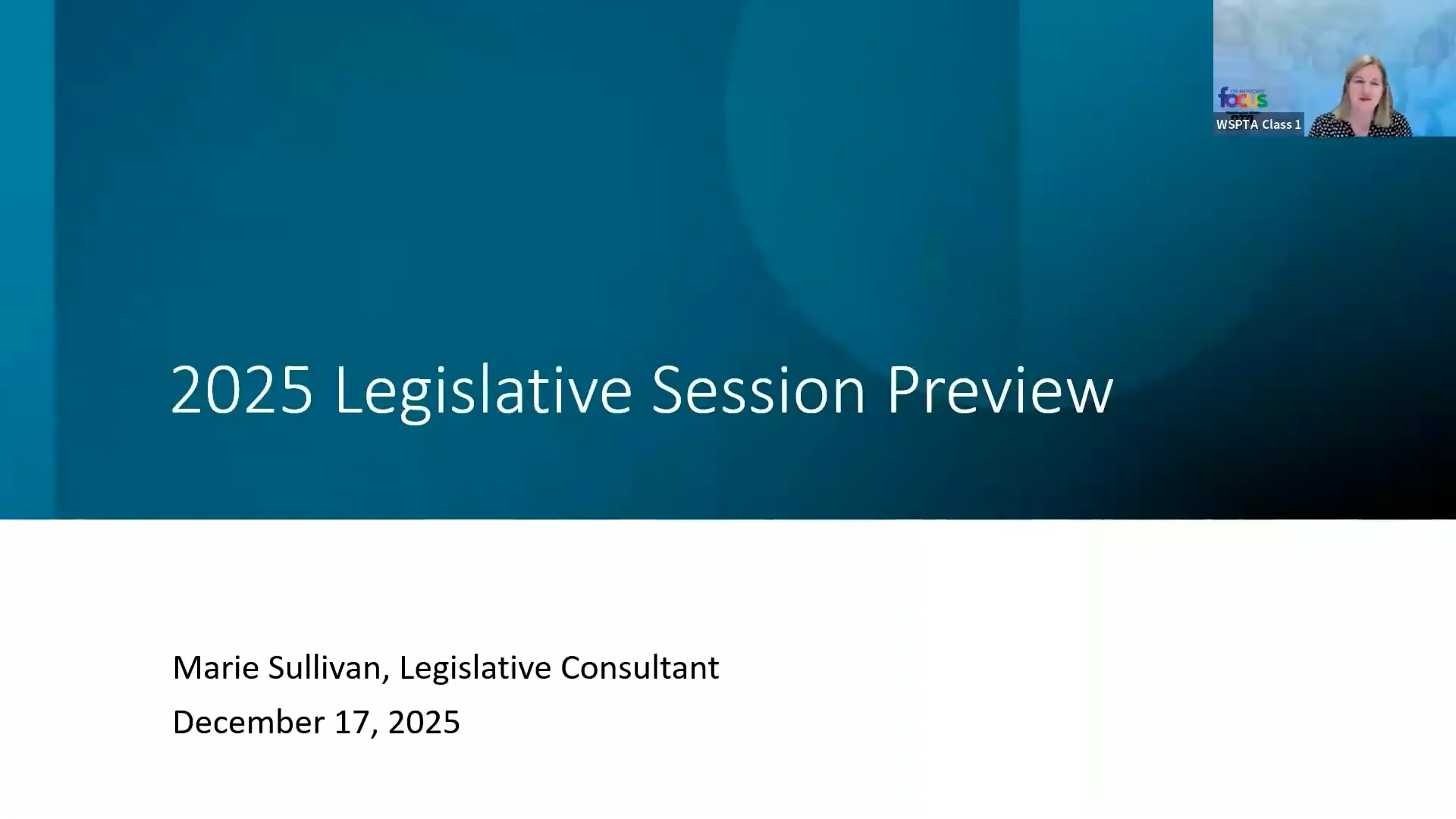 2025 Legislative Session Preview