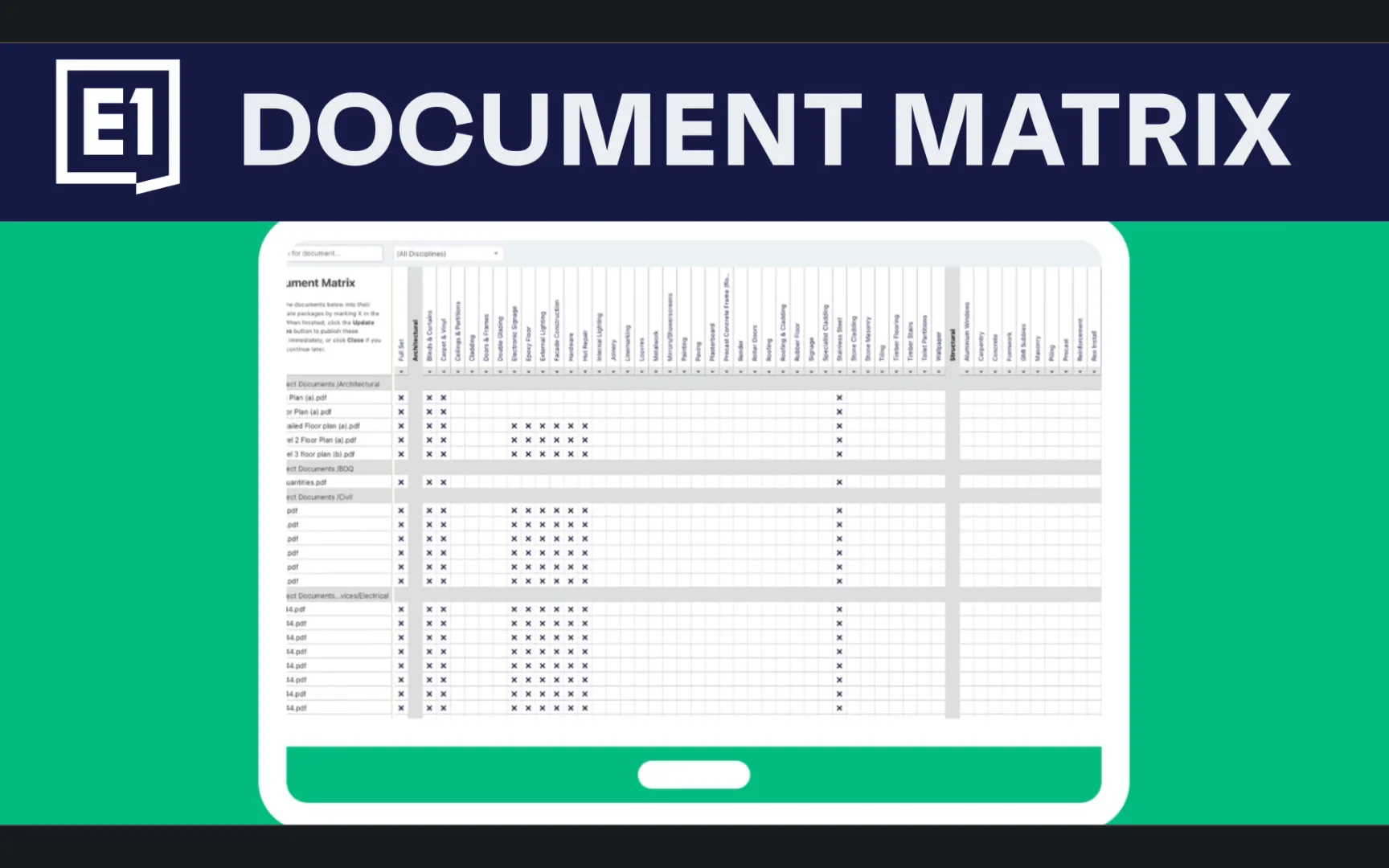Creating Packages With the Document Matrix