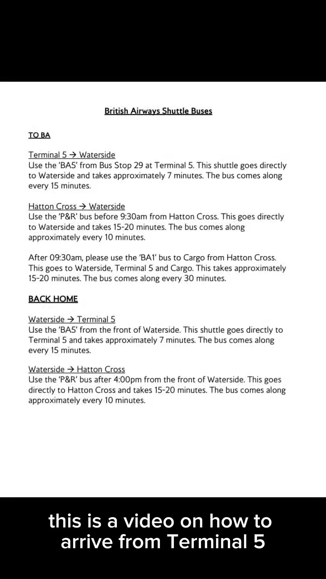 How to Find British Airways Head Office, Waterside