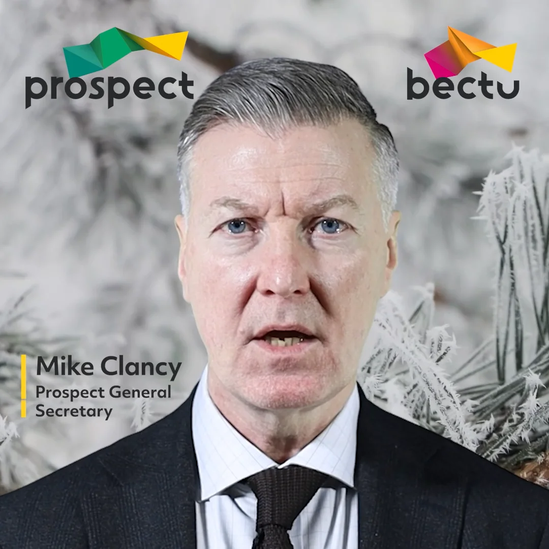 Mike Clancy Xmas 2024 message to members