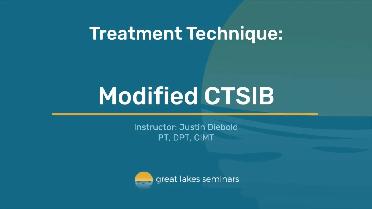 Modified CTSIB