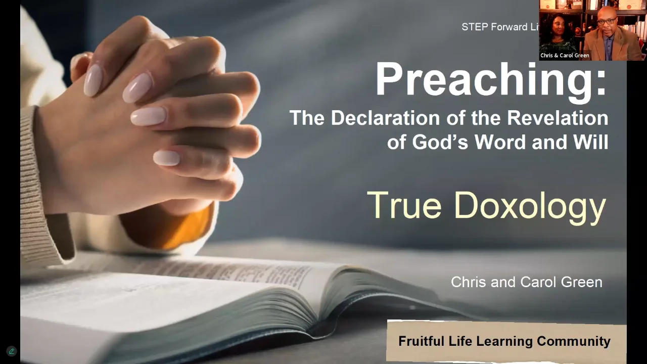 Preaching: The Declaration of the Revelation of God's Word and Will