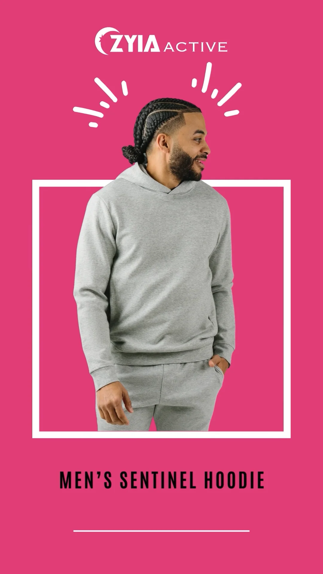 Men’s Sentinel Hoodie | Gray #17536