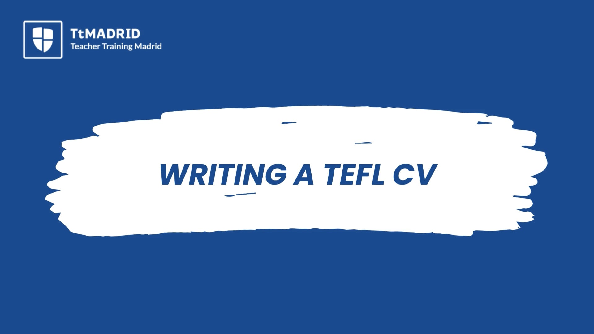 Writing a TEFL CV