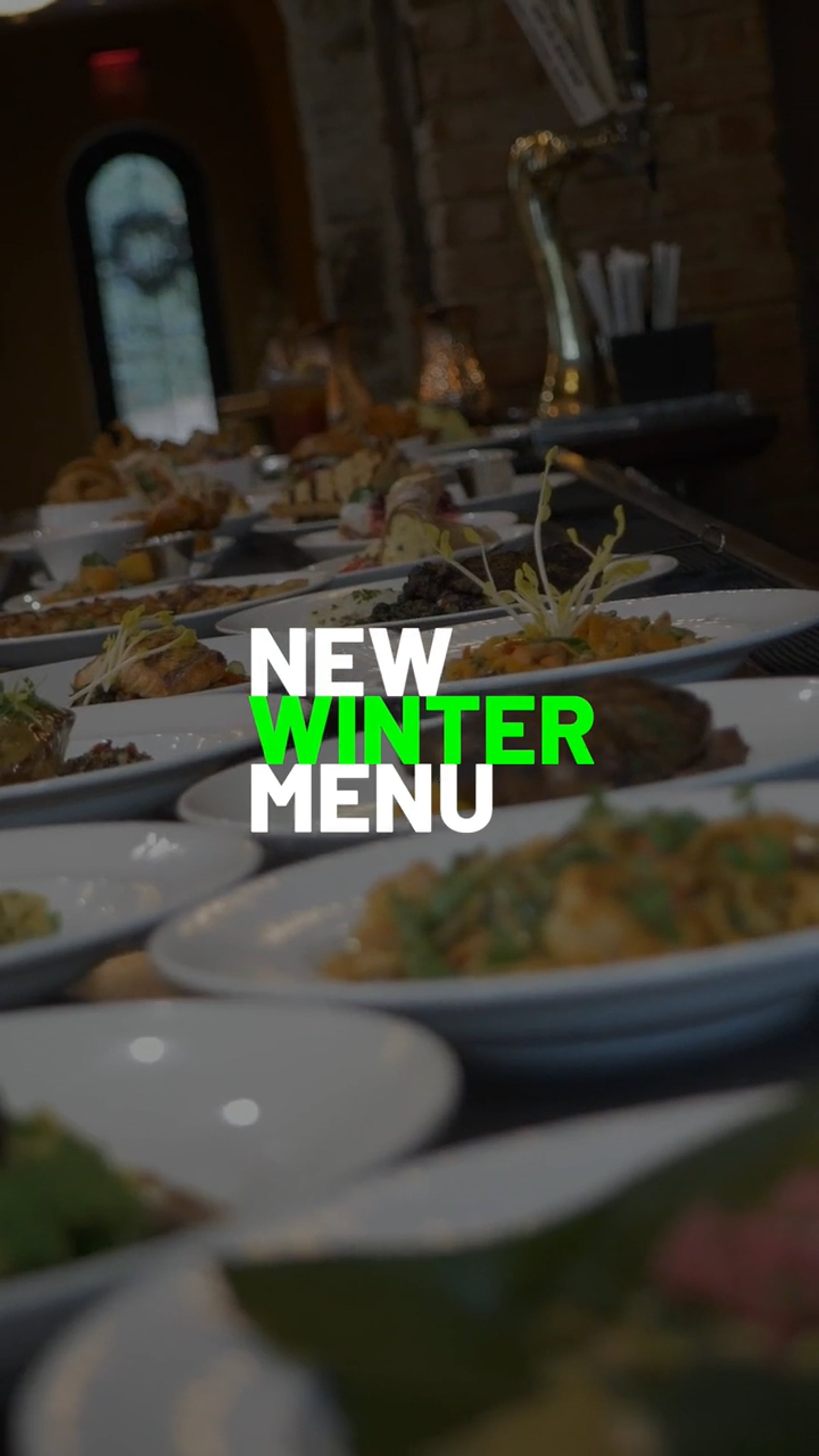 New Winter Menu 2025