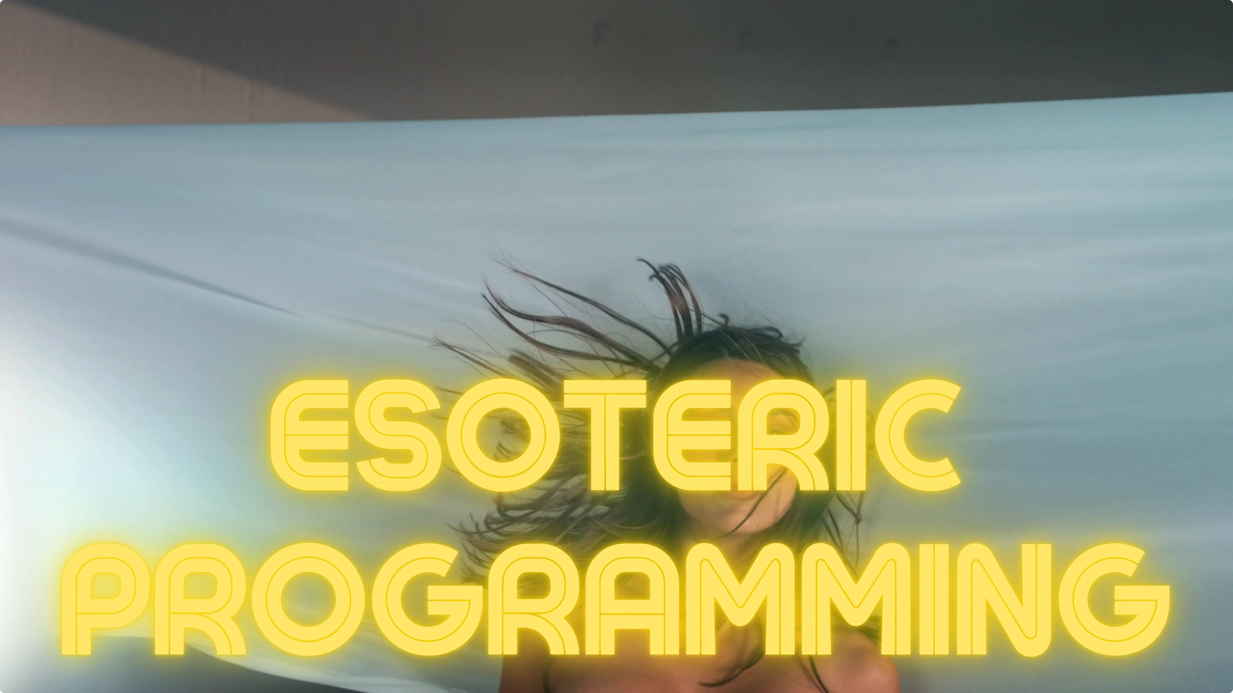 Esoteric Programming in THE INTERVIEW on Vimeo