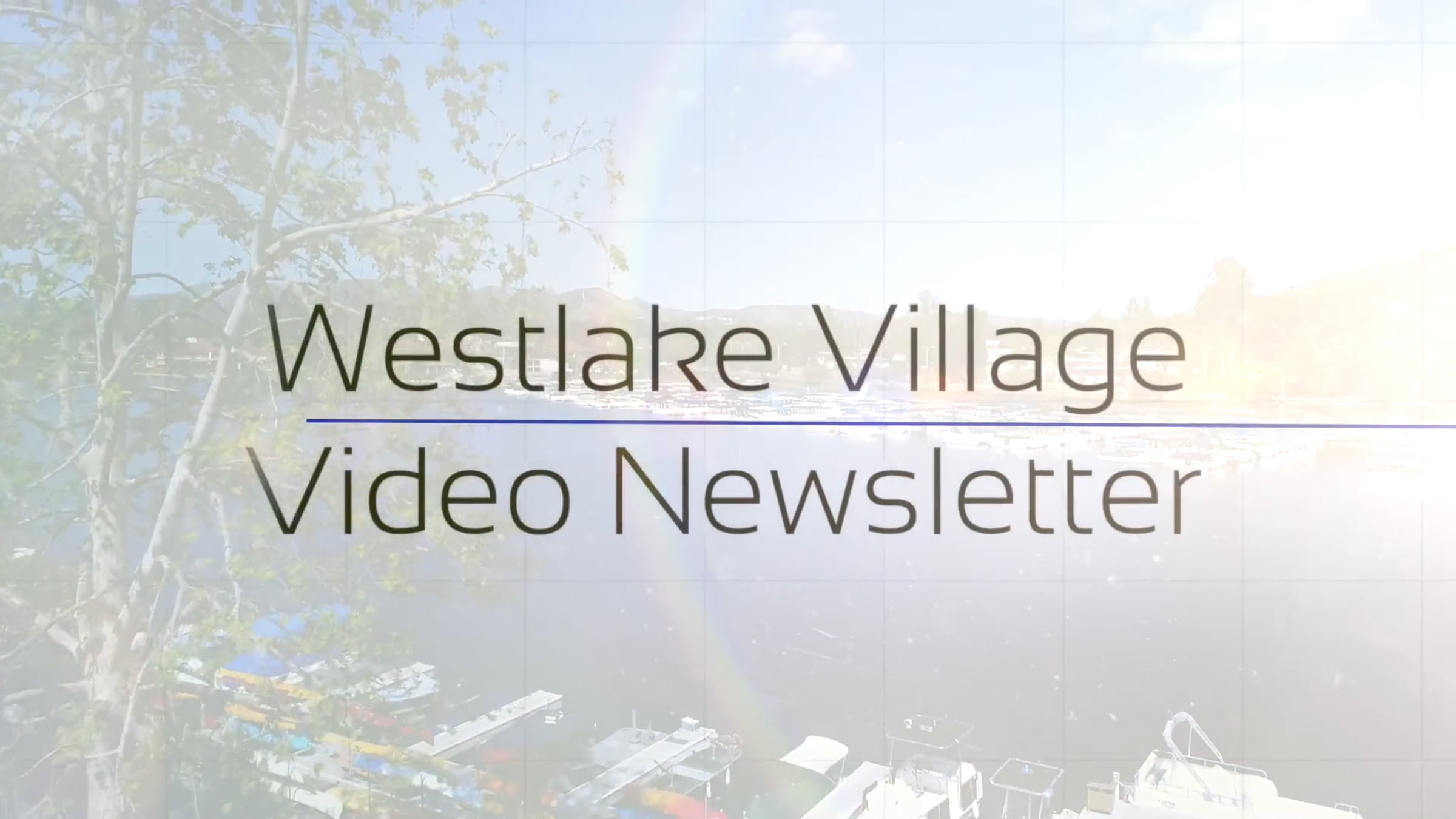 Westlake Village Video Newsletter - January 2025