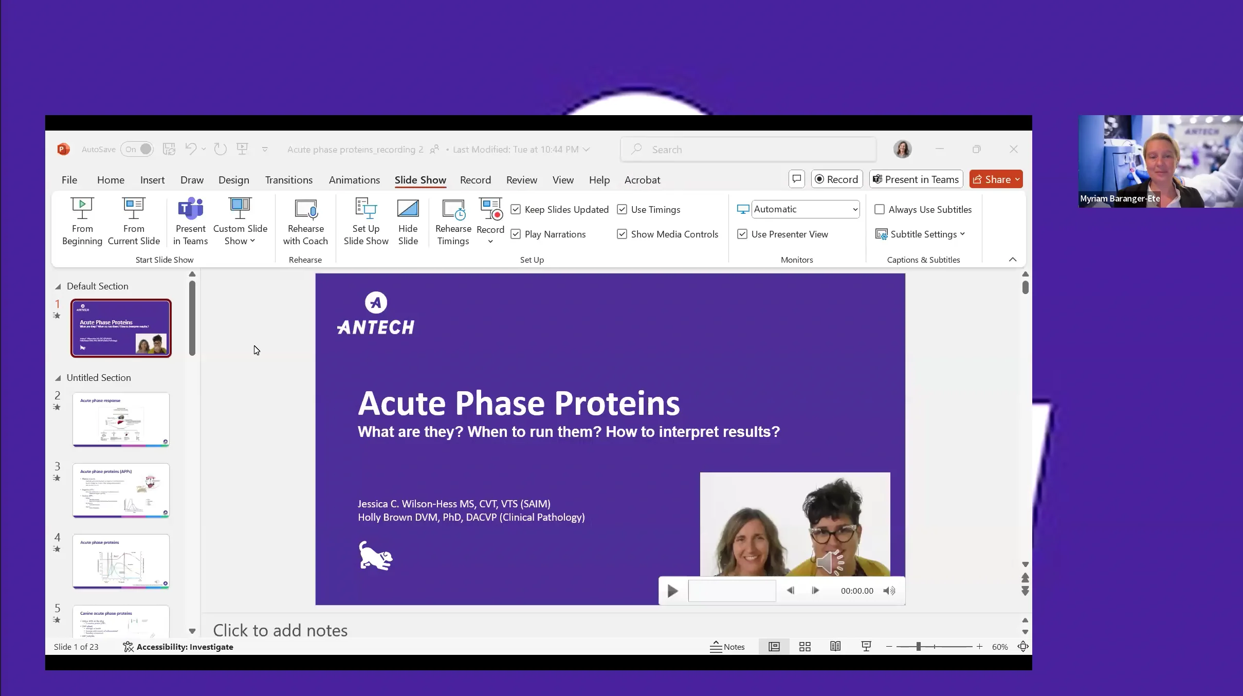 Vet Nurse Webinar: Acute Phase Protein