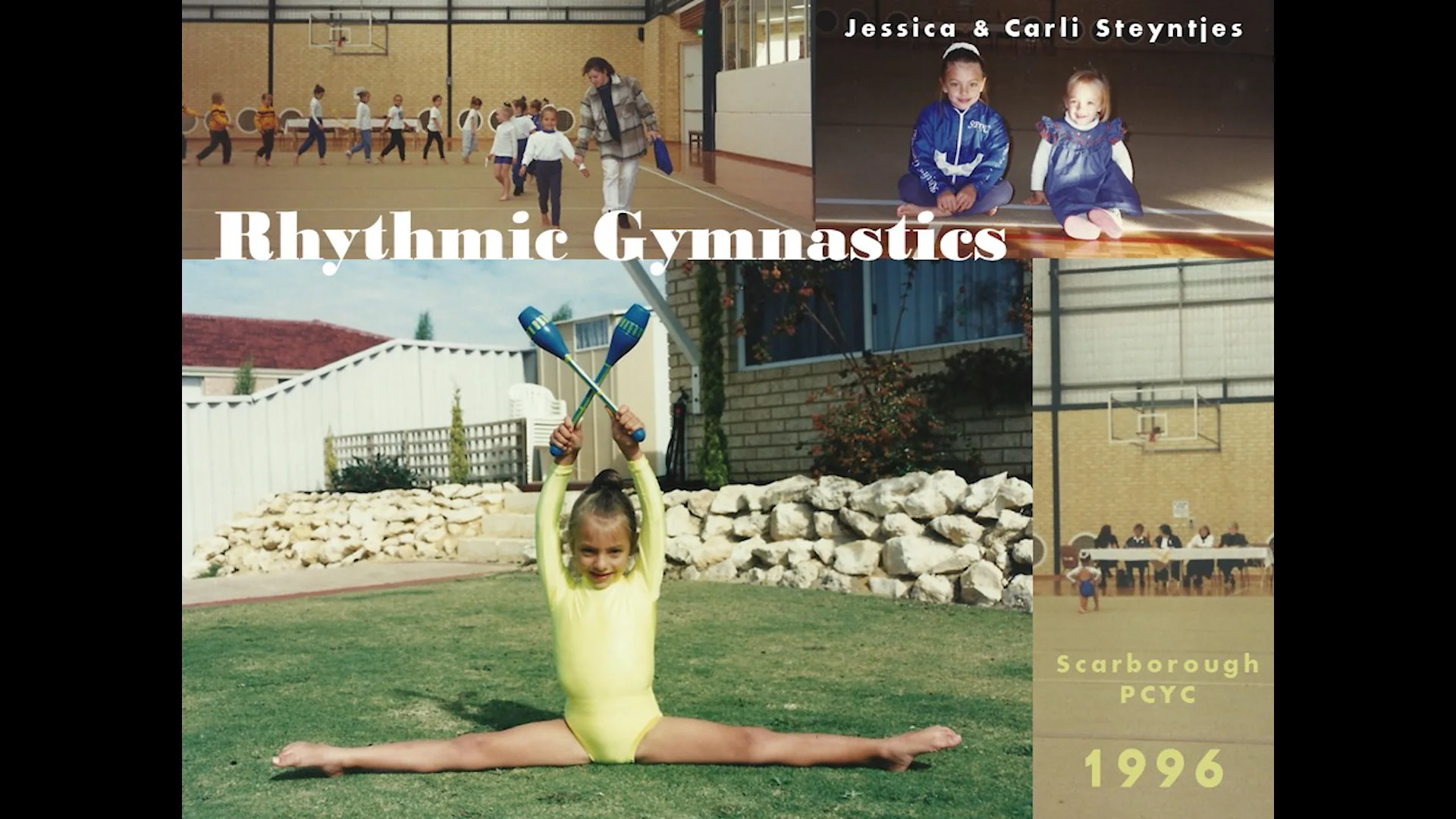 1996 Jessica competing in Rhythmic Gymnastics at Scarborough PCYC
