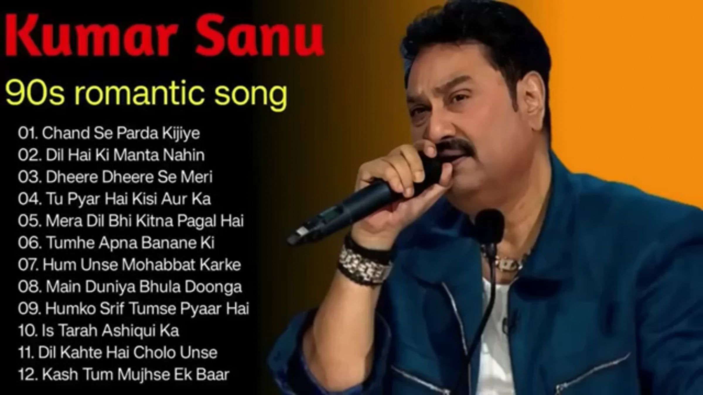 Kumar Sanu top 10 song _ Evergreen song _ 90s Song _ hindi old song _ Romantic song(360P)