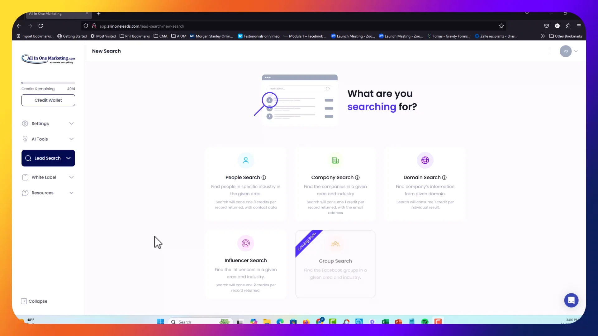 Lead Generation Demo All In One Marketing