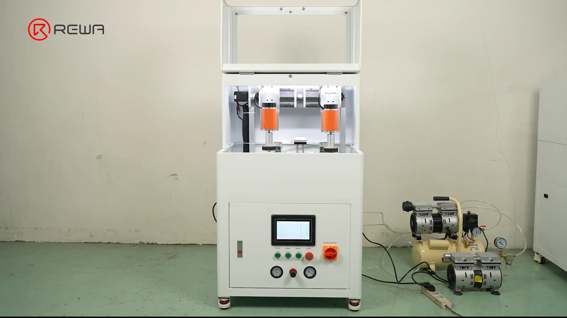Frame Polishing Machine Operation