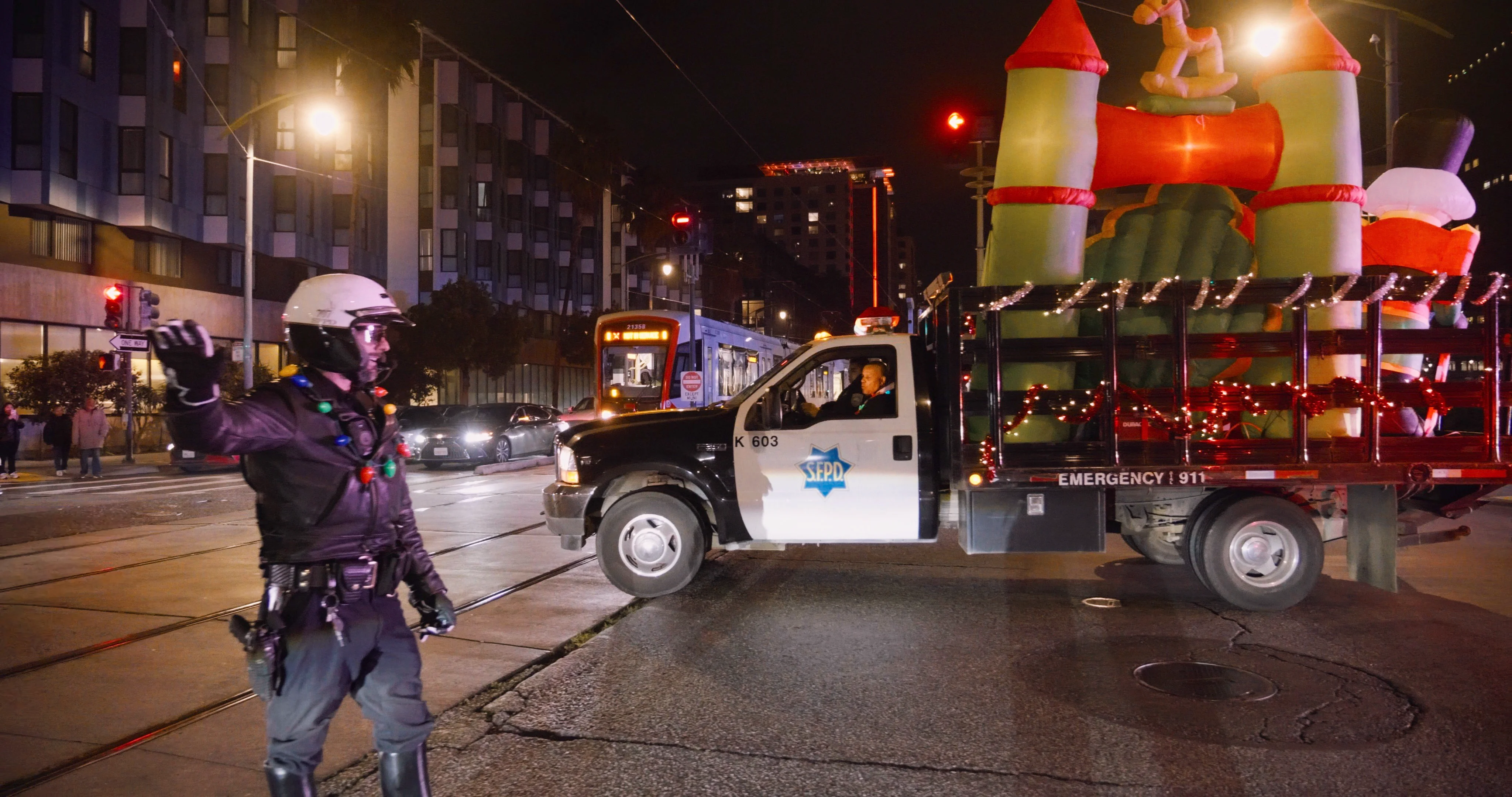 SFPD Shows Support for Kids at Family House, UCSF Children’s Hospital ...