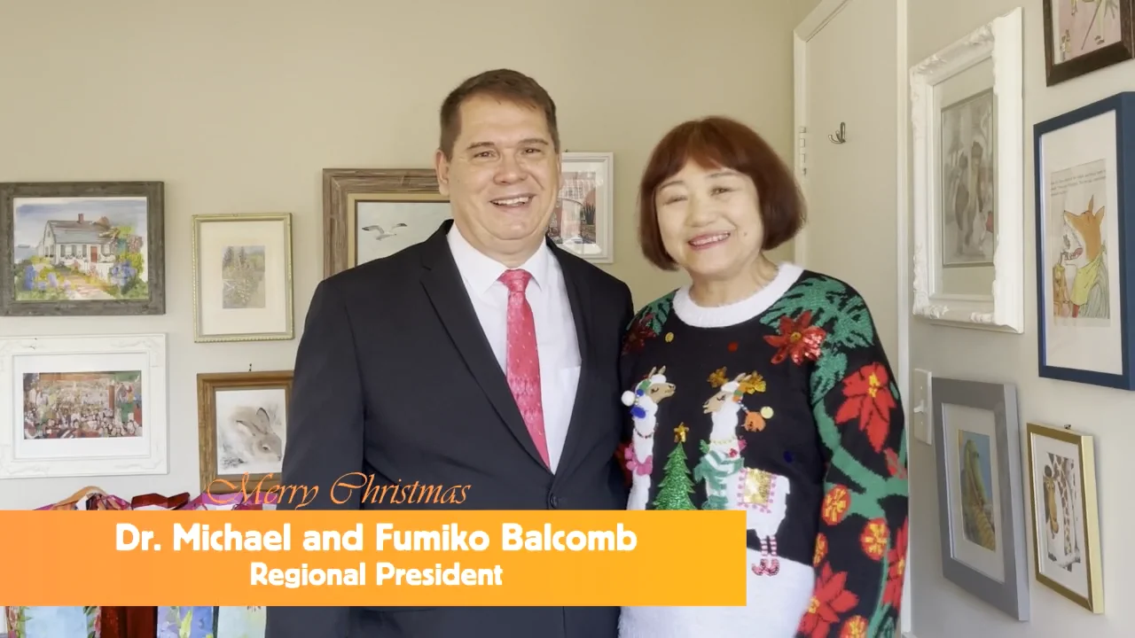 Christmas Greetings - Dr Michael & Fumiko Balcomb