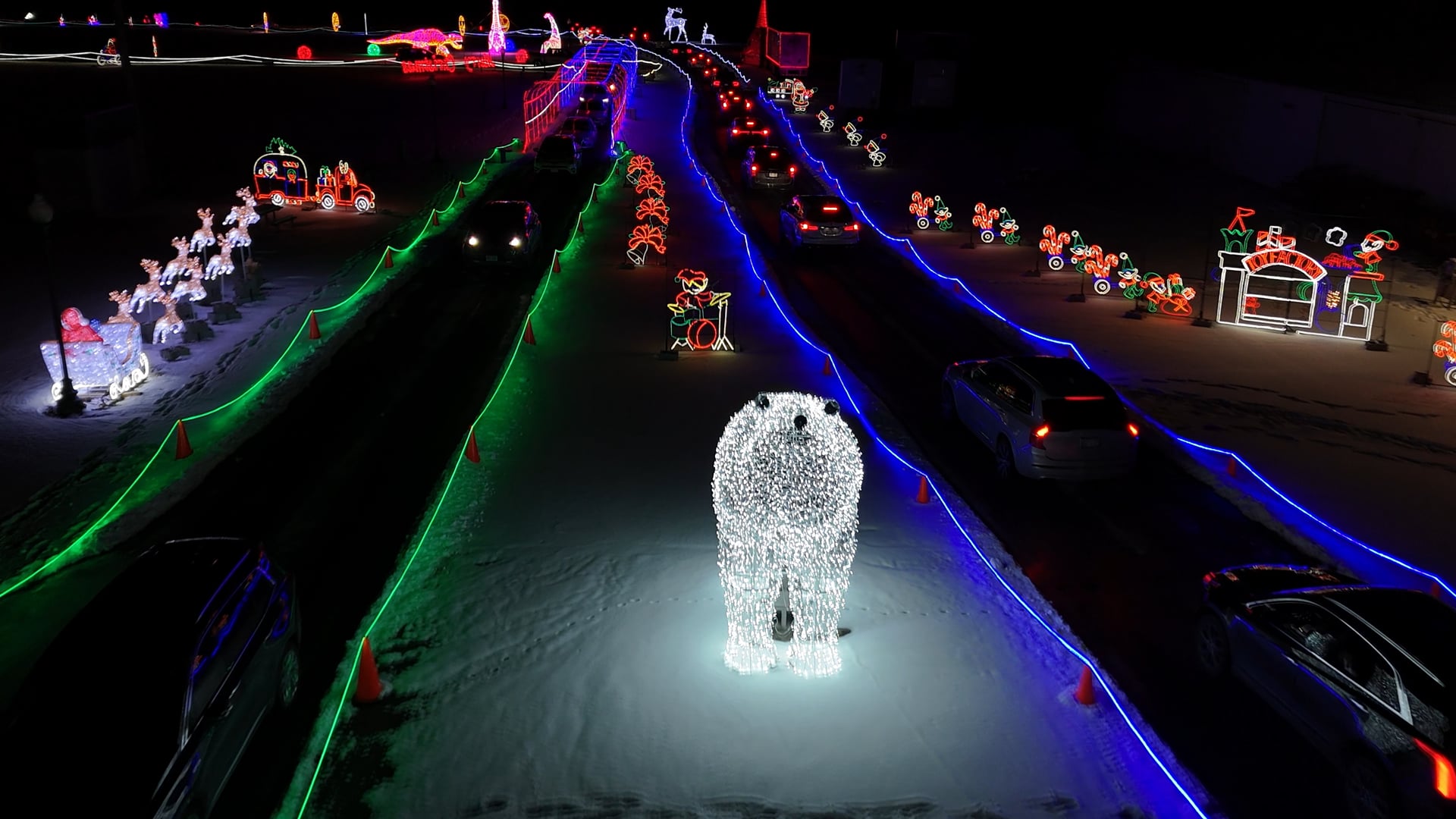 Holiday Lights on the Fox