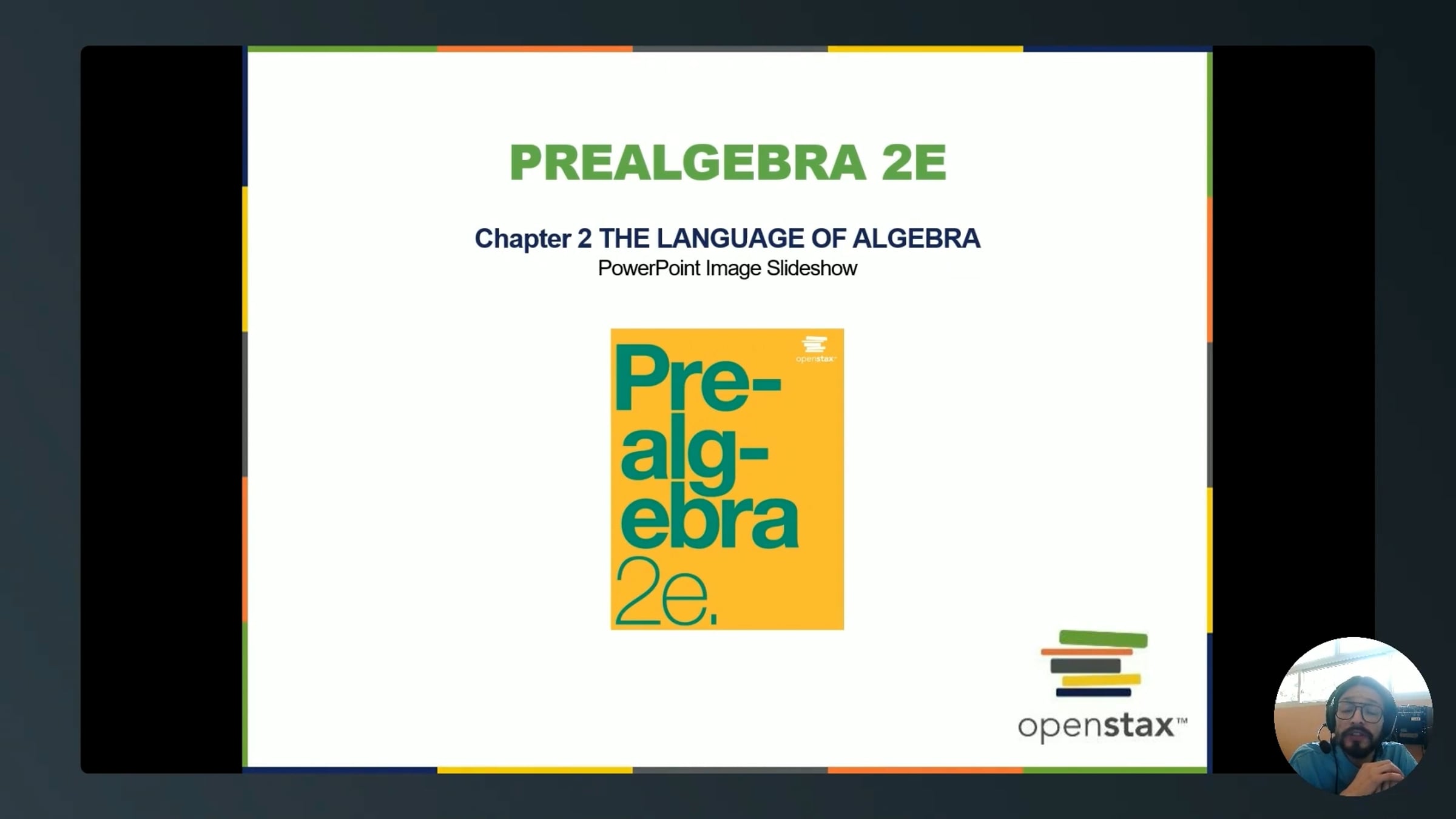 Chapter 2 - The language of algebra