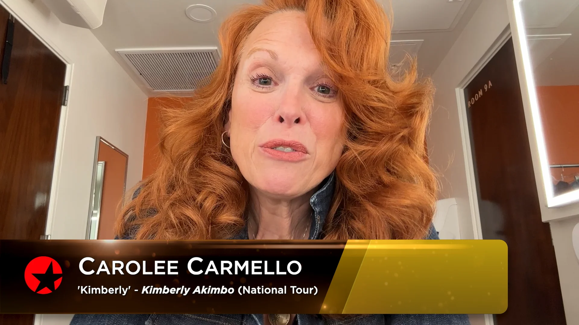 Carolee Carmello Backstage Kimberly Akimbo Tour