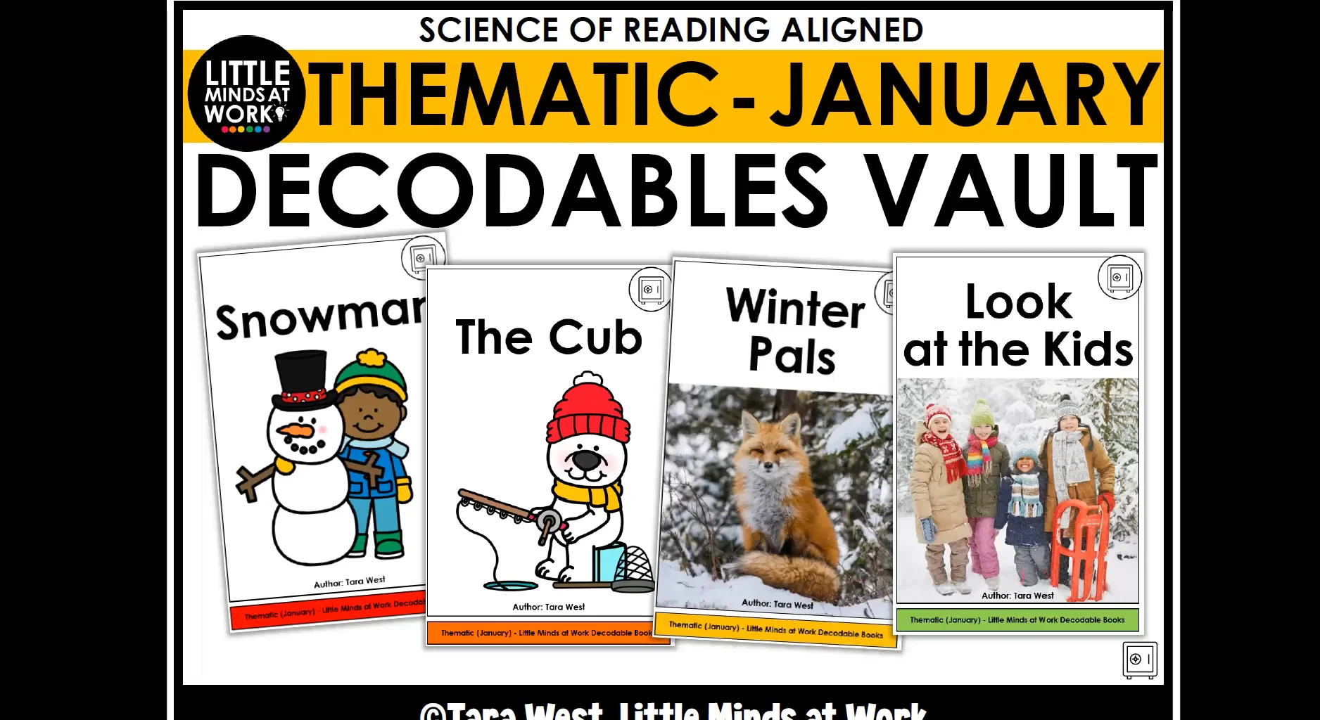 Thematic - January Decodable Books Lifetime Vault