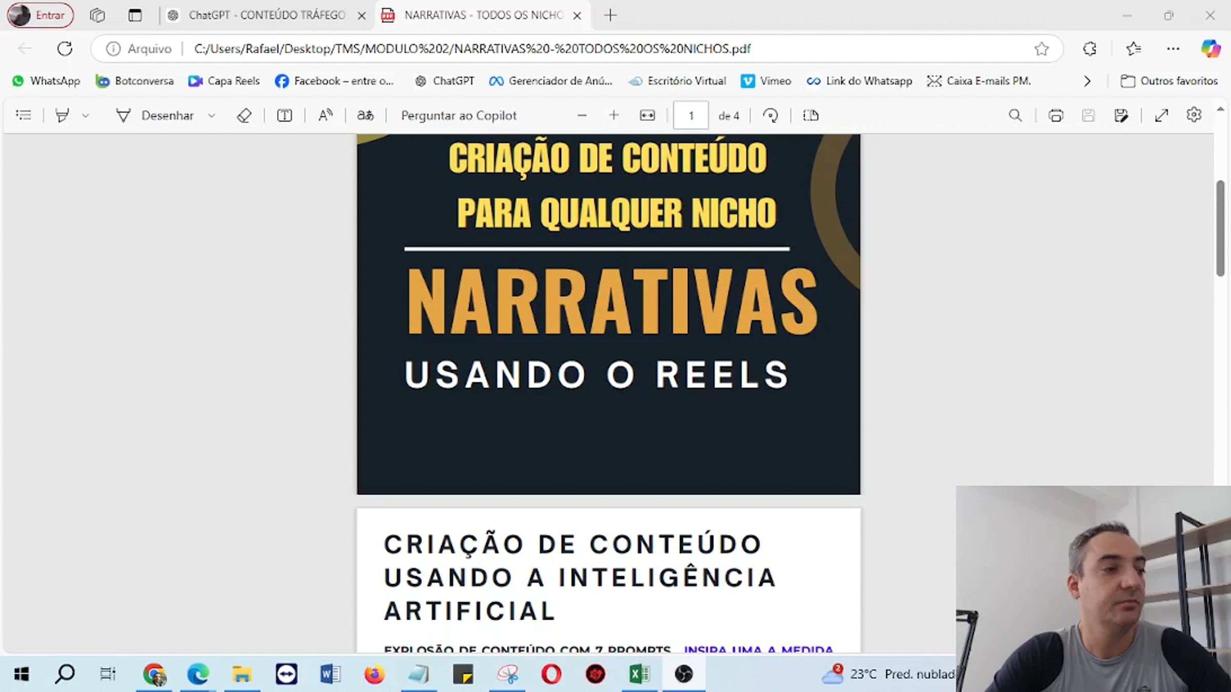 CRIANDO SEU CRONOGRAMA DE CONTEÚDO USANDO A INTELIGÊNCIA ARTIFICIAL