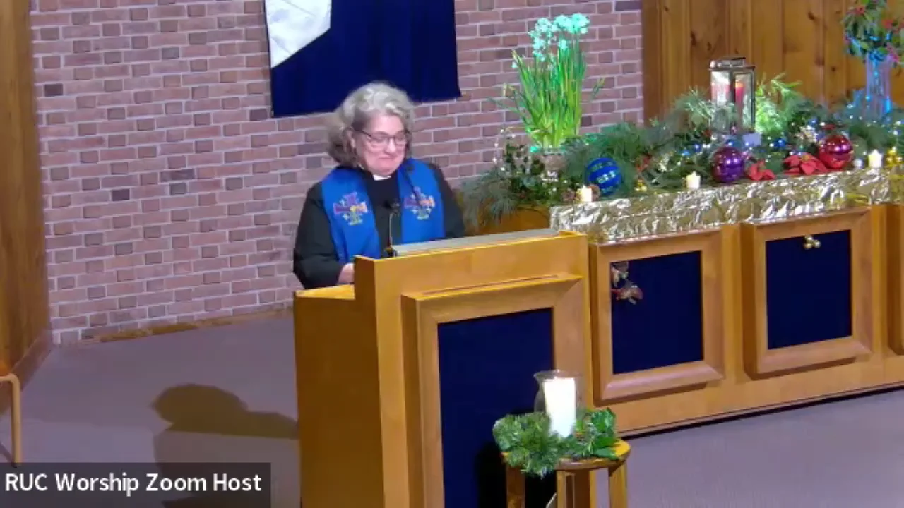 Sermon by Rev. Jennifer Knutsen - Dec. 24, 2024
