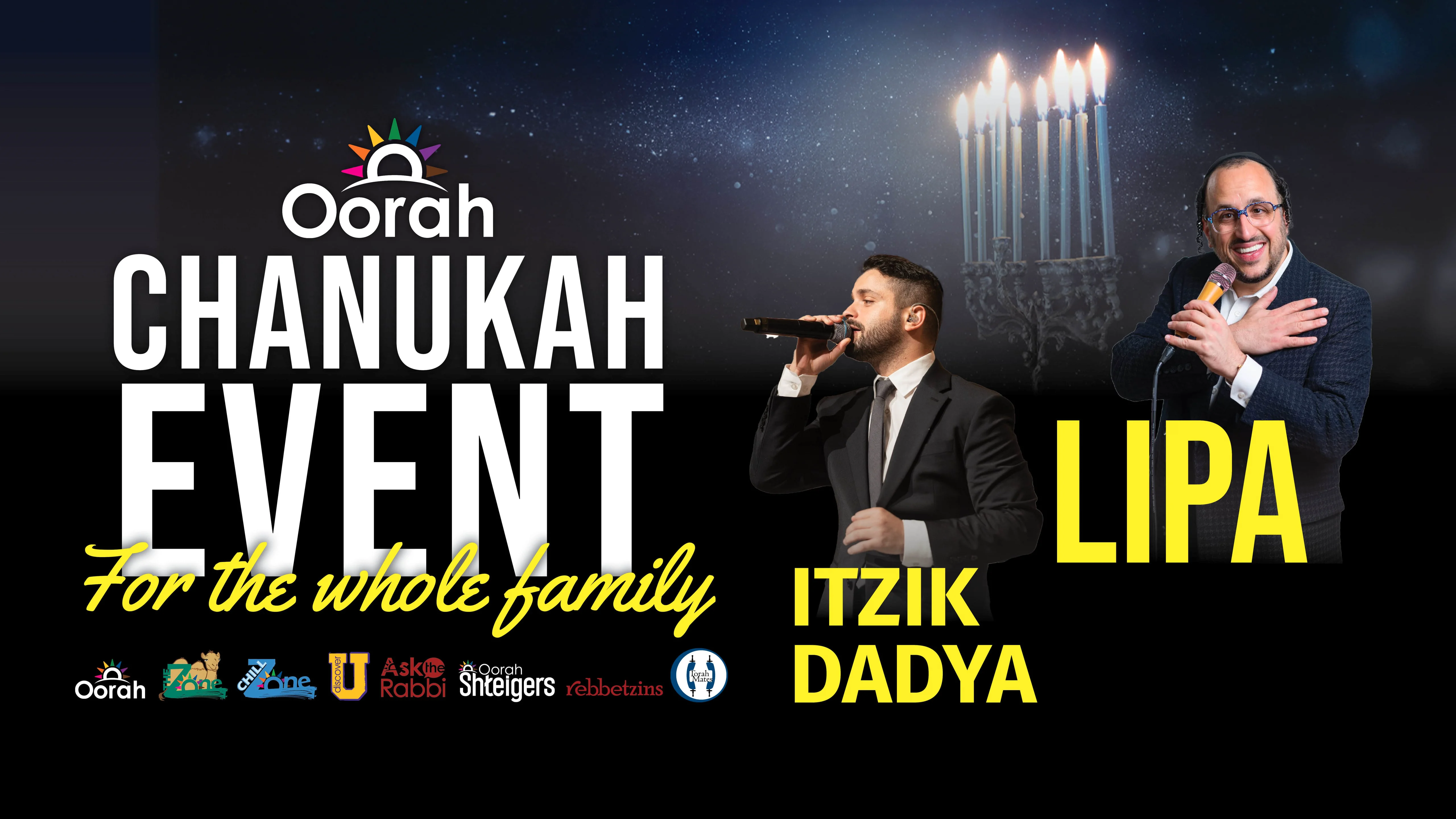 Oorah Family Chanukah Event 2024
