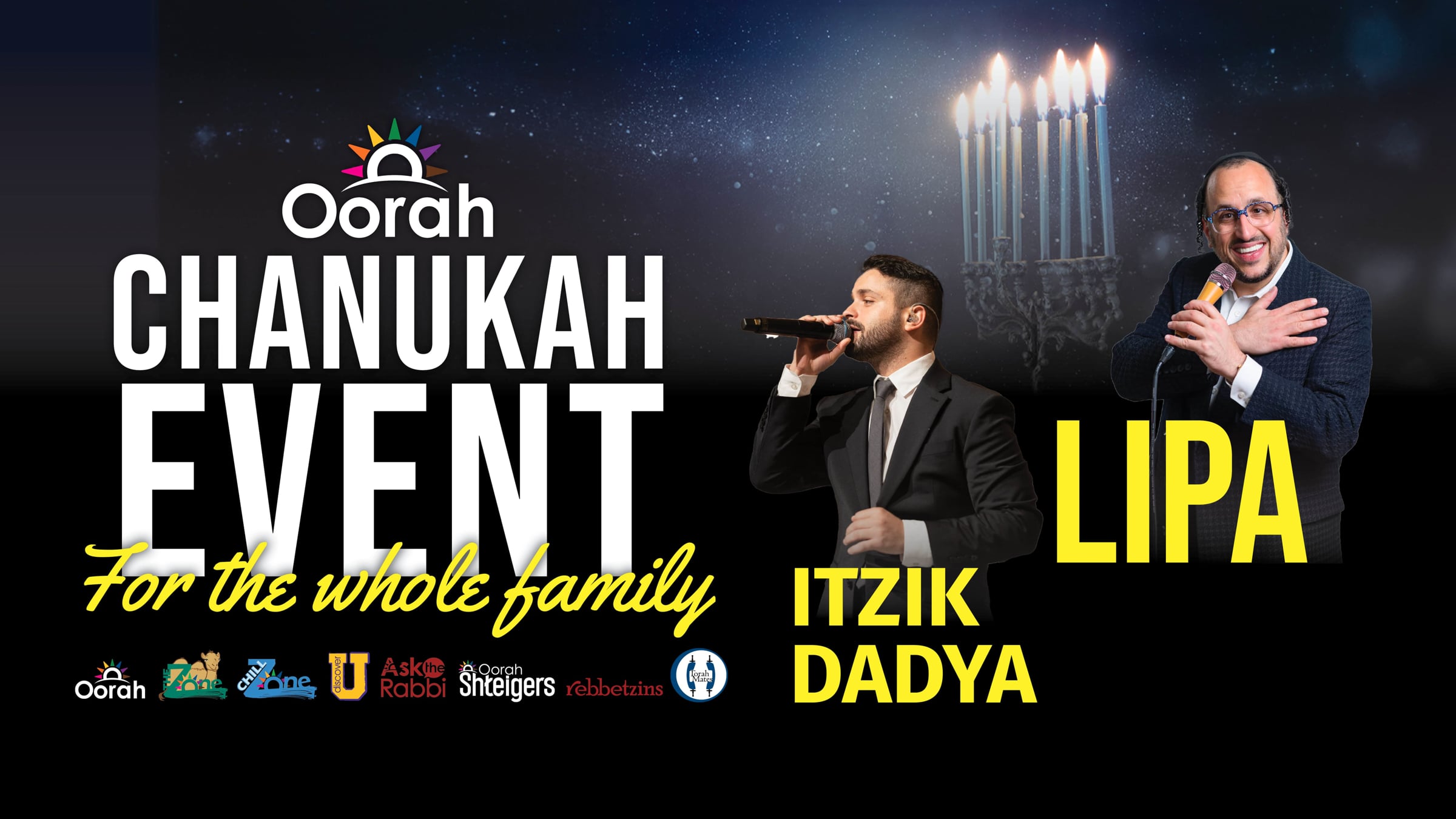 Oorah Family Chanukah Event 2024