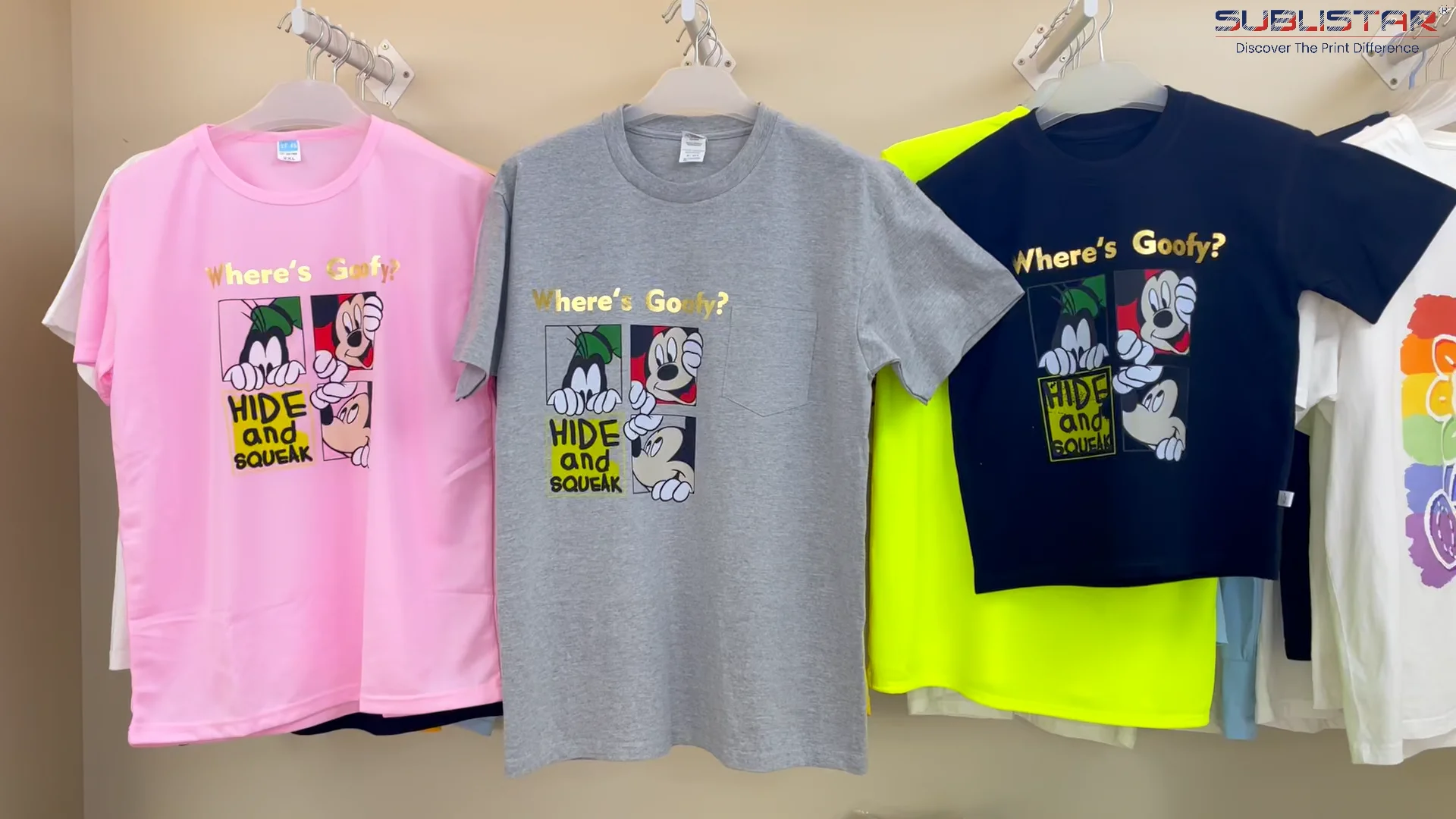 DTF Partial Hot Stamping Effect