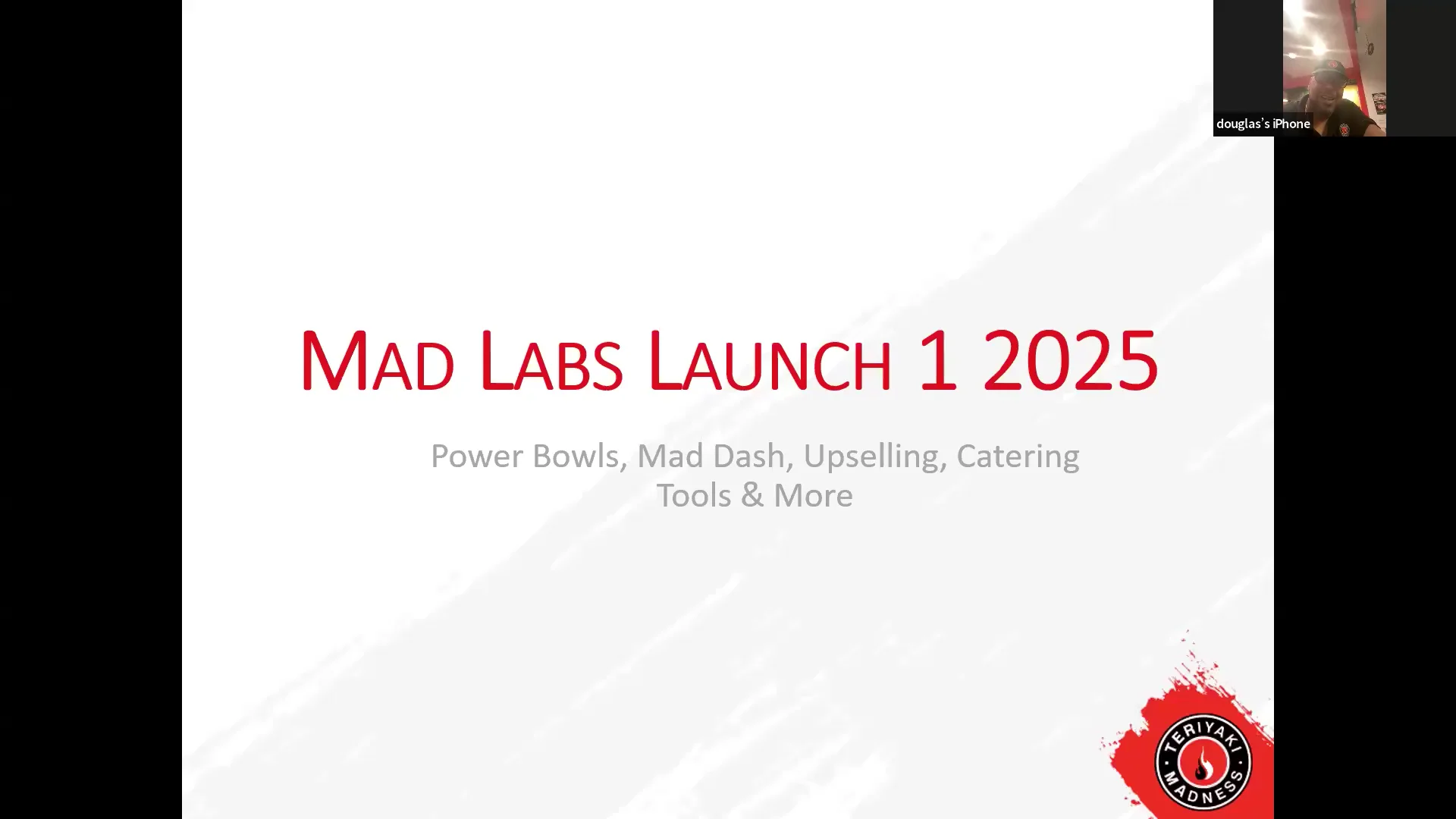 Mad Labs Launch 1 2025 - All Company Webinar