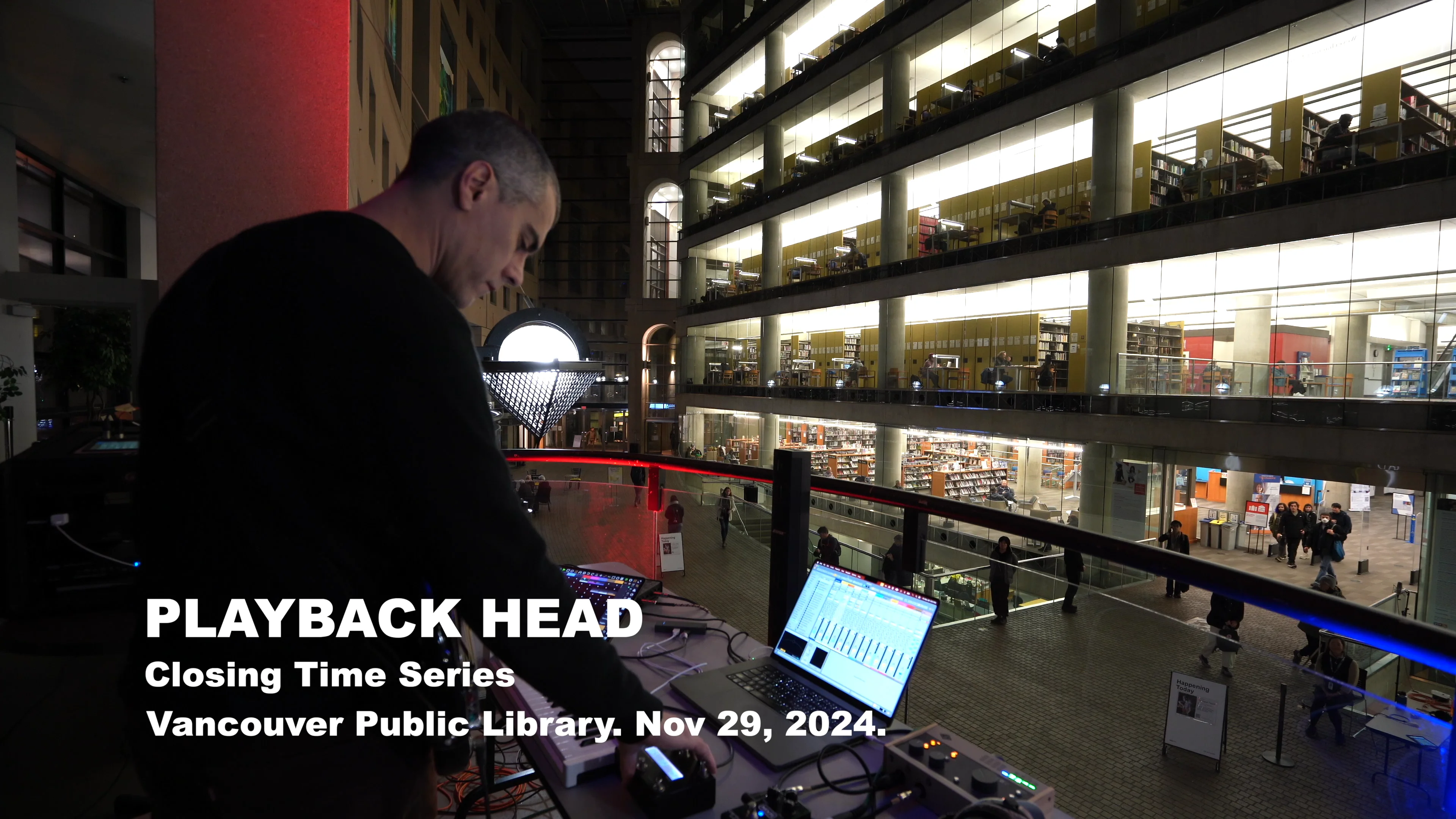 Playback Head Live - Vancouver Public Library