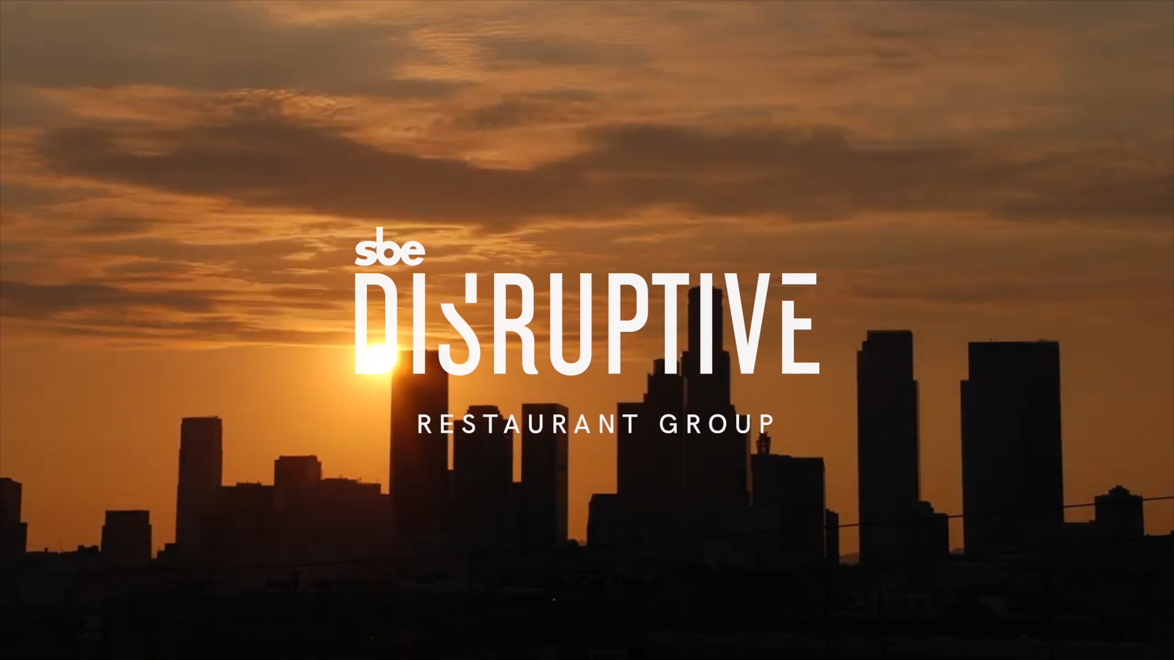 Disruptive Restaurant Group by sbe Sizzle 2025