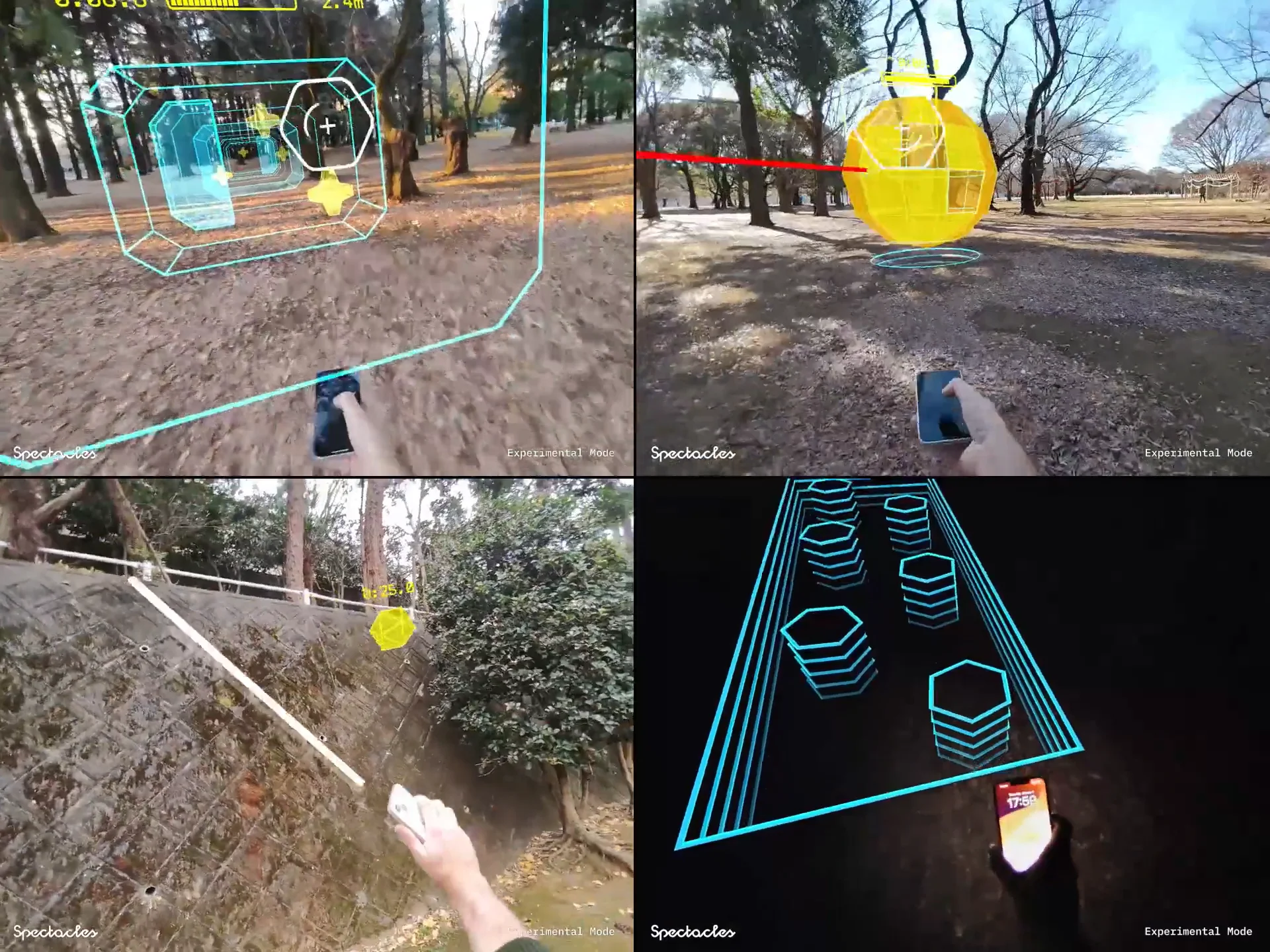 outdoor AR test