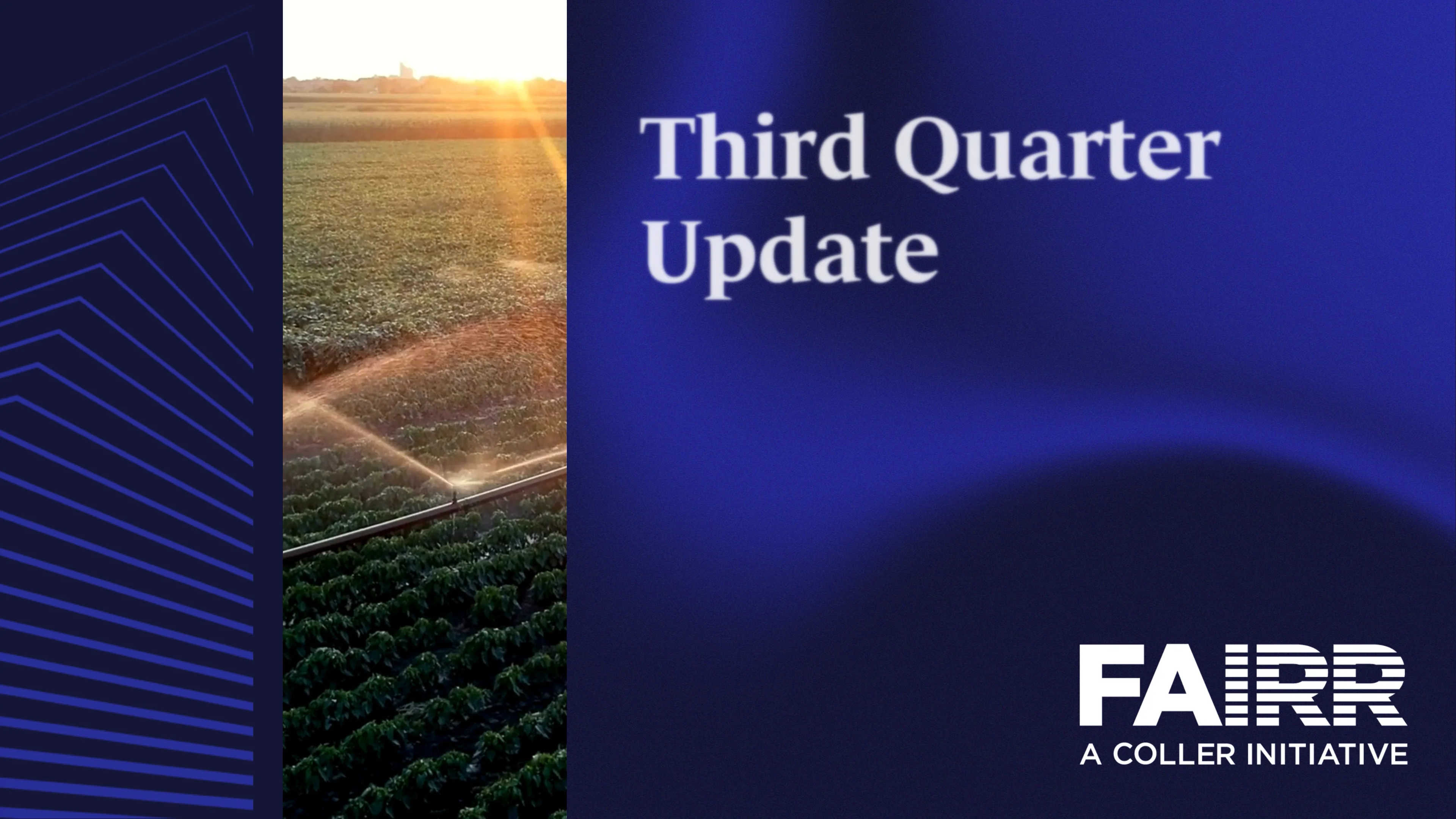 FAIRR Initiative's Third Quarter Updates 2024/2025
