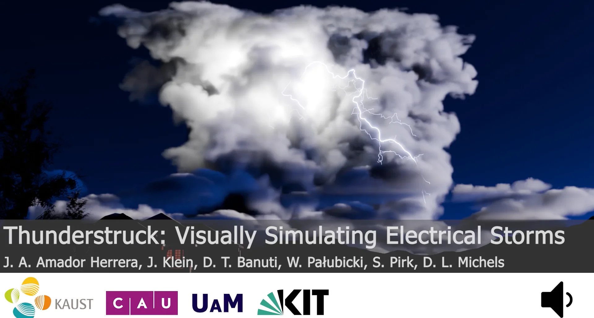 Thunderstruck: Visually Simulating Electrical Storms