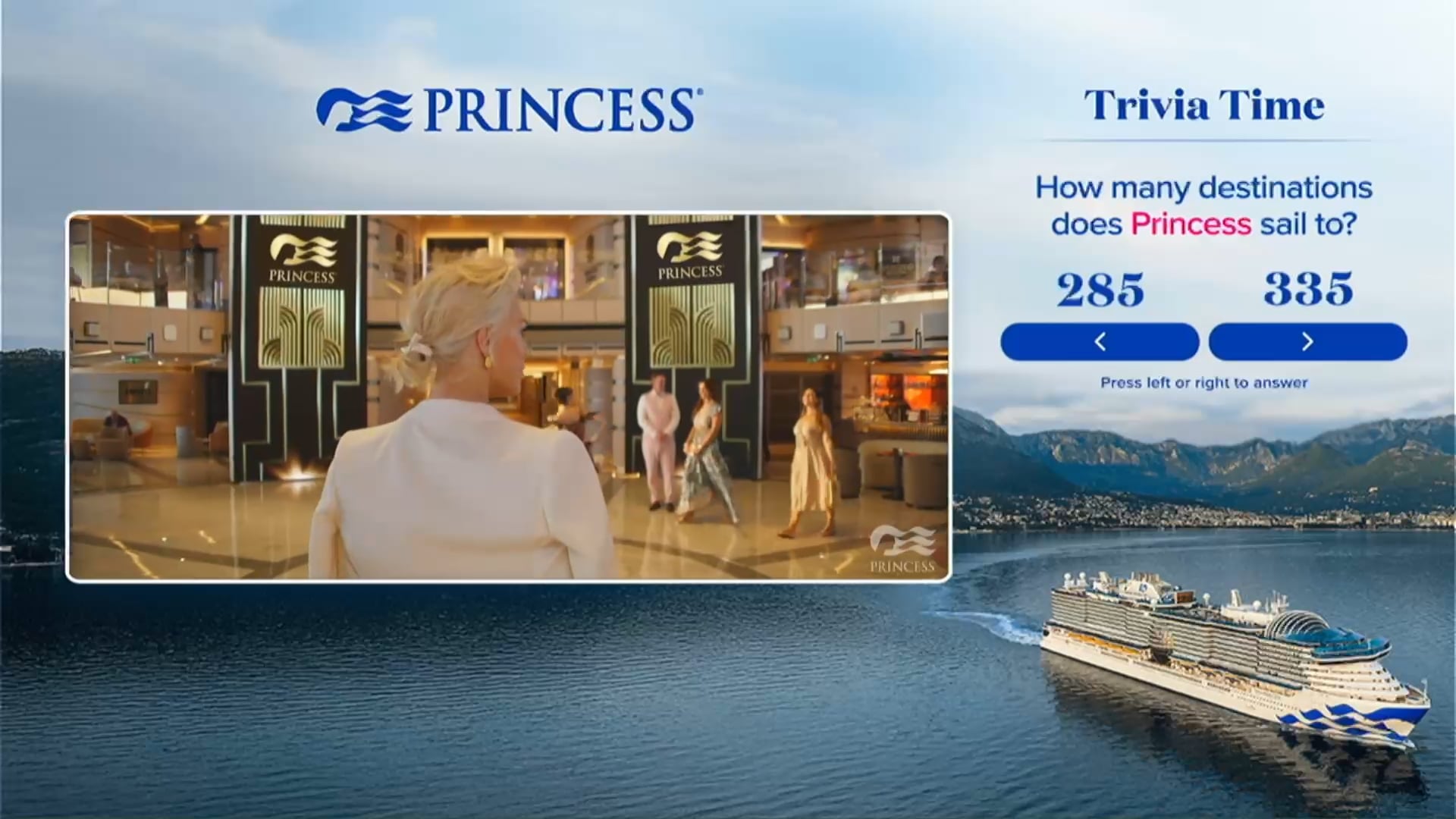 Travel & Tourism - Princess Cruises - Q1 2025 on Vimeo