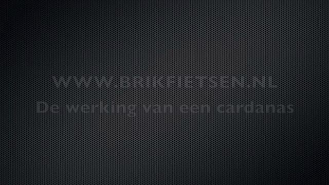 BRIK fietsen - De werking van een cardanas on Vimeo