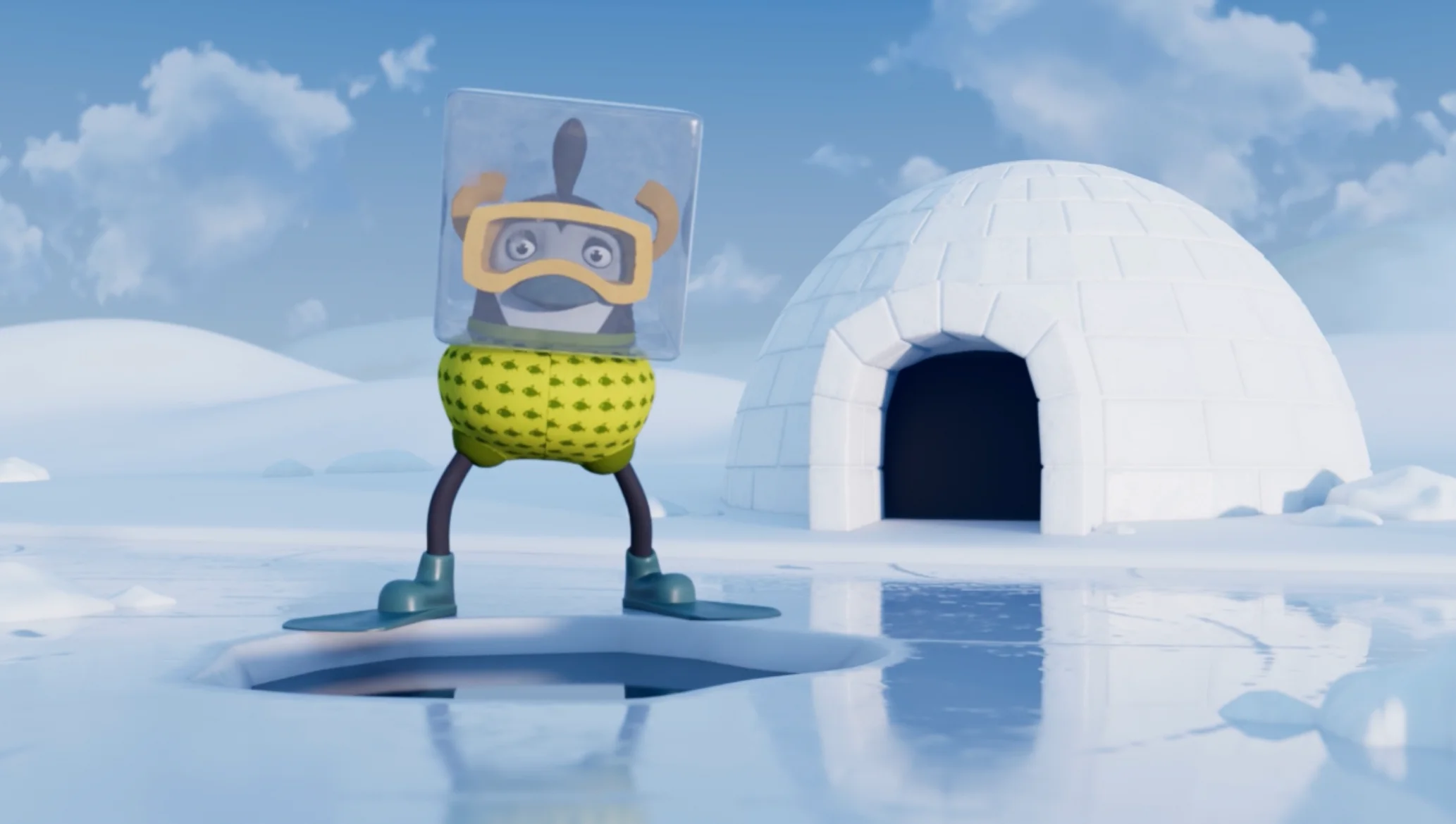Flipper - 3D Animation