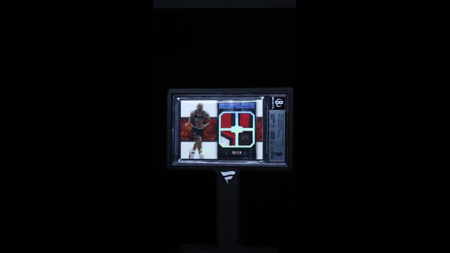 2003 Exquisite Collection Triple Michael Jordan PATCH /10 #E3P-MJ1 BGS ...