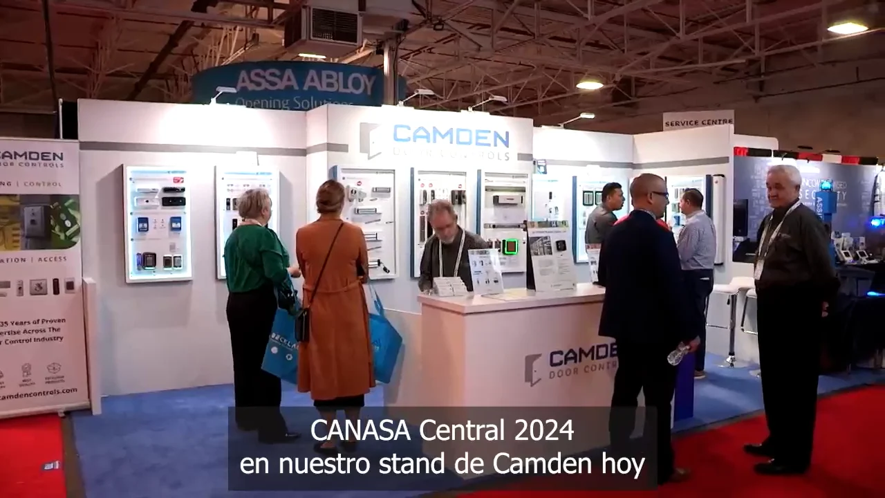 Un recorrido por el stand de Camden en Security CANASA Central 2024