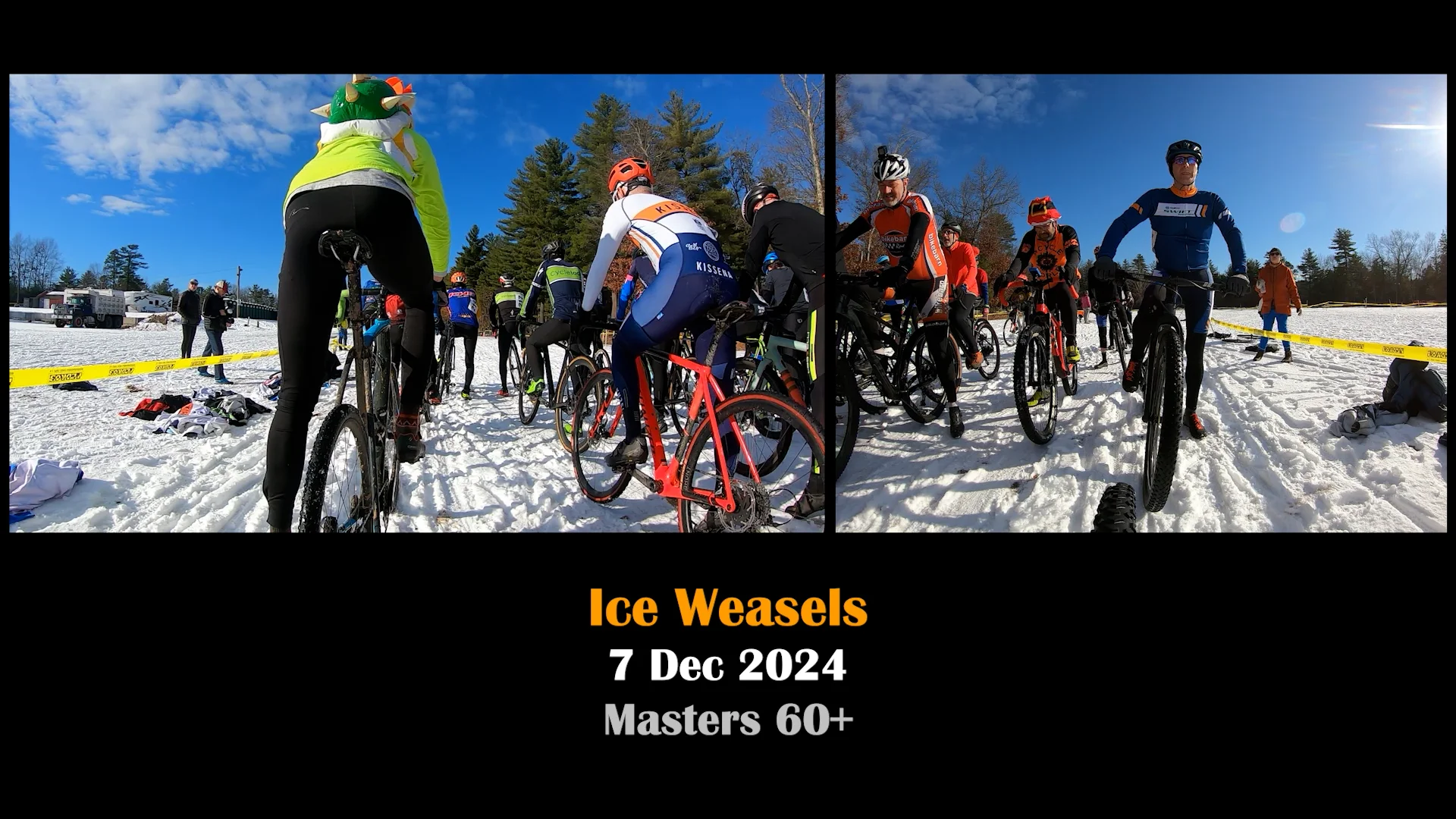 2024-12-07 | Ice Weasels CX | Masters 60+ Lap 1