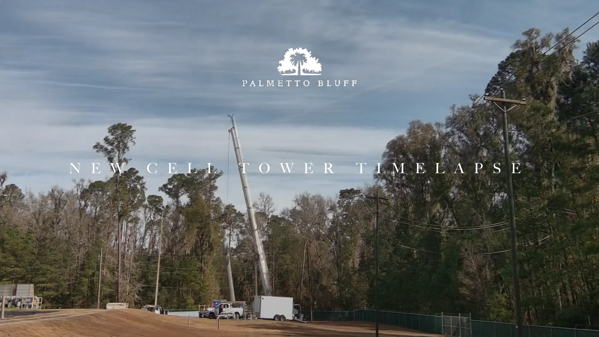 Palmetto Bluff Cell Tower Timelapse