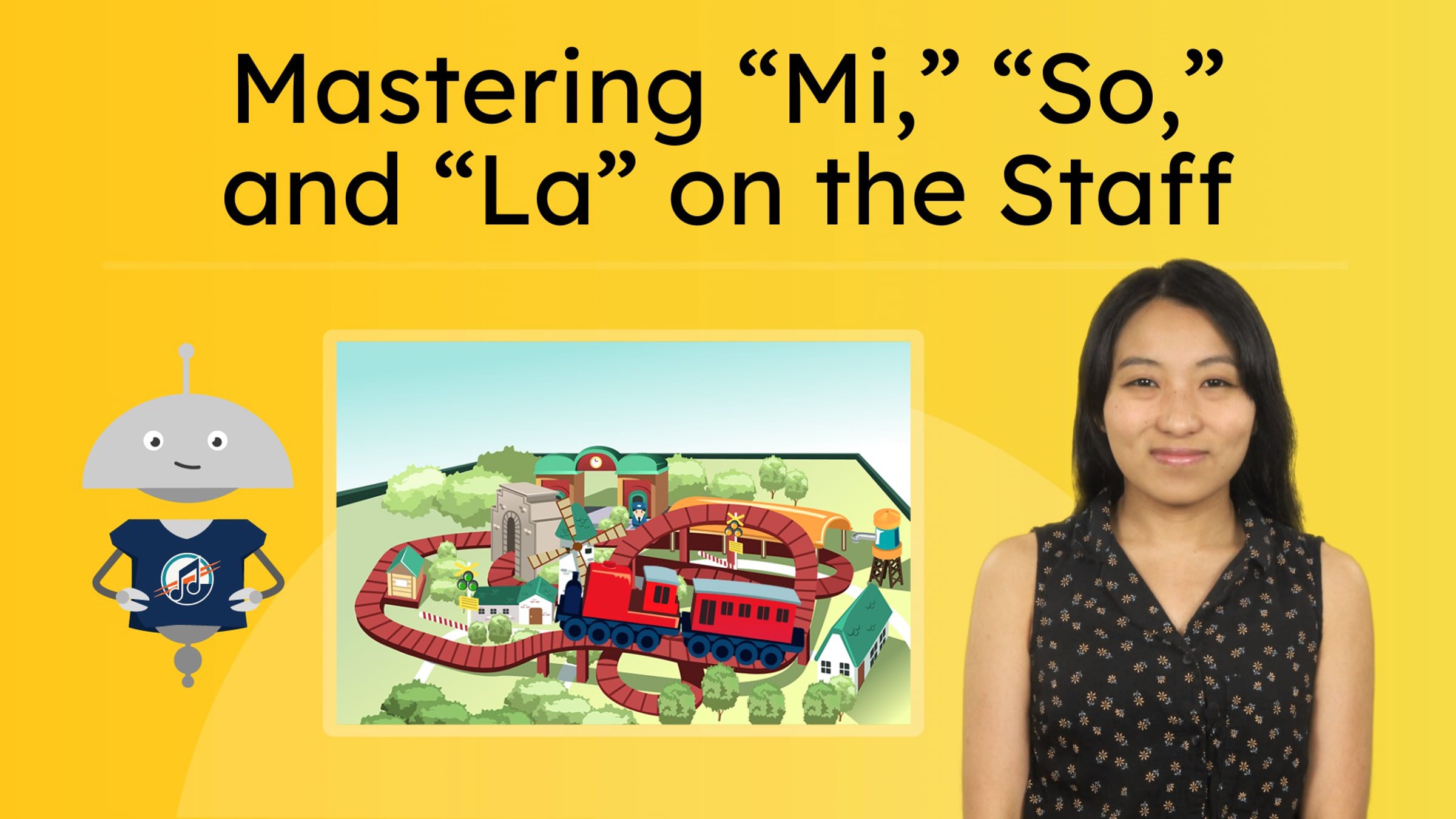 Mastering "Mi," "So," and "La" on the Staff