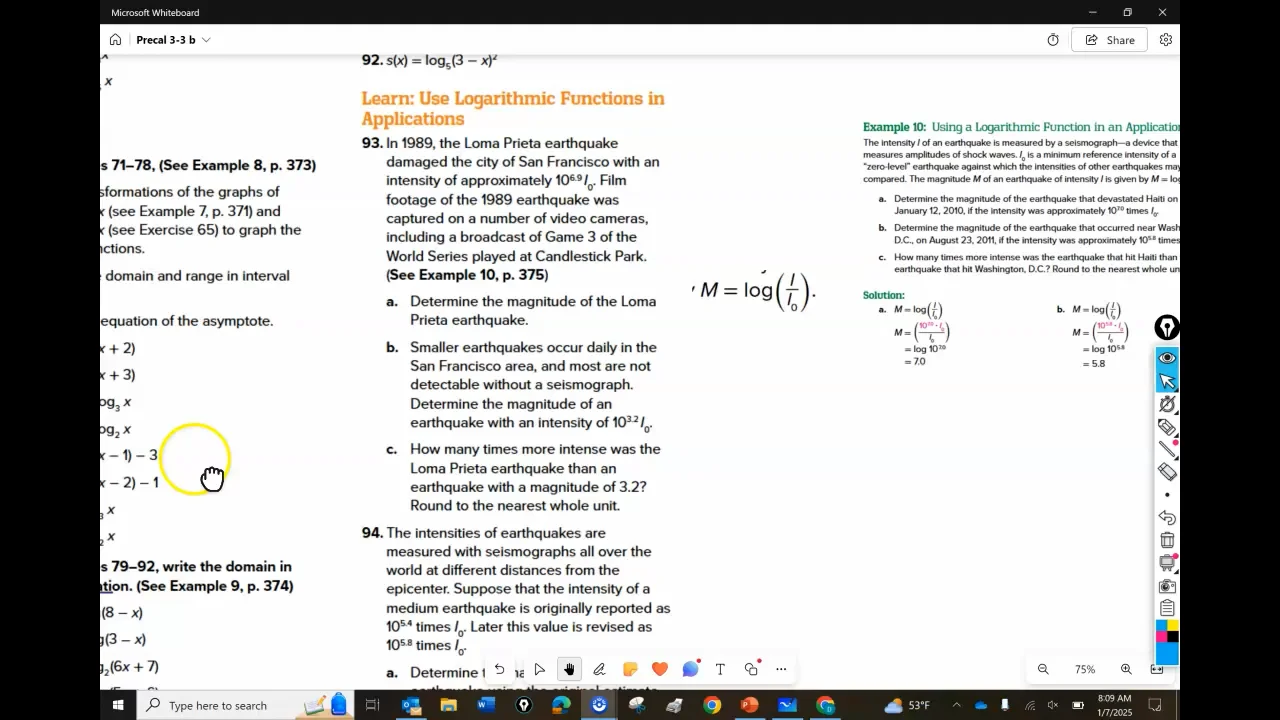 precal 24 3-3b Part 2; 93, 95